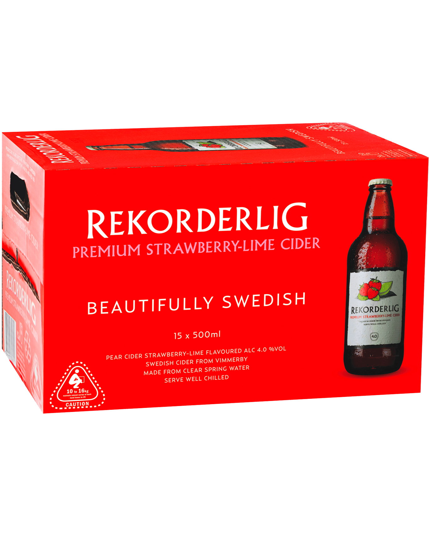 Buy Rekorderlig Premium Strawberry & Lime Cider 500ml Online ...