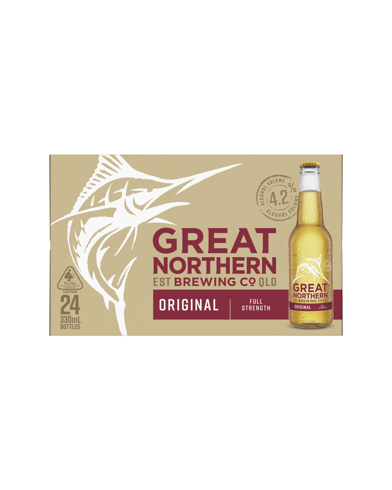 Buy Great Northern Brewing Co. Original Lager Bottles 330ml Online or ...
