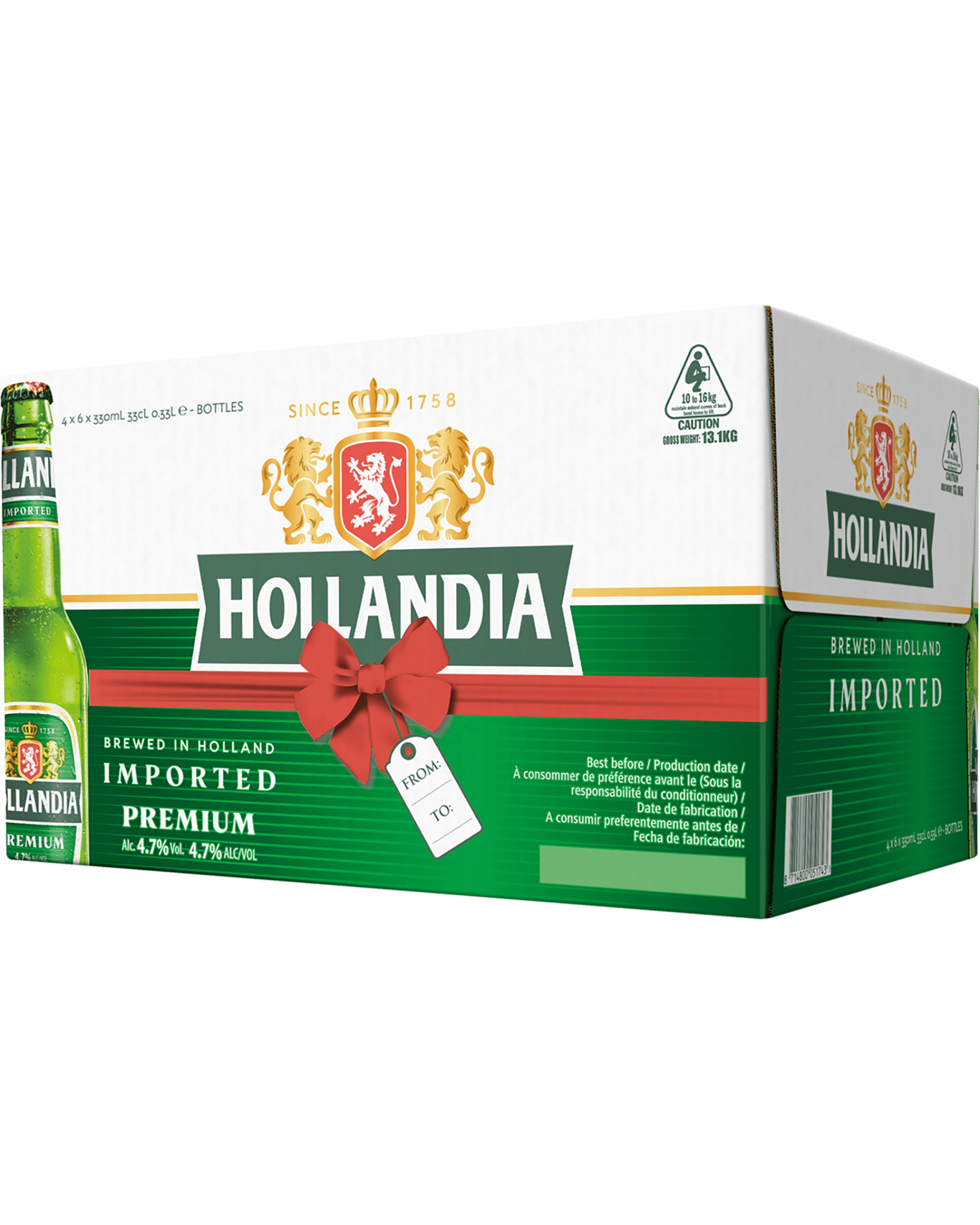 Buy Hollandia Lager 330ml Online (Low Prices) from Dan Murphy's