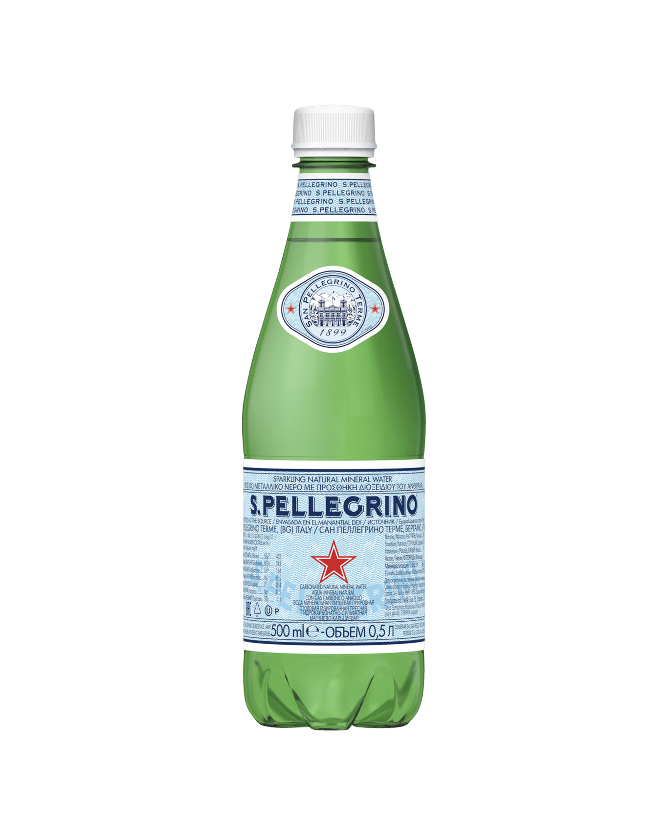 Buy San Pellegrino Sparkling Natural Mineral Water Pet Bottles 500ml Online @Lowest Price