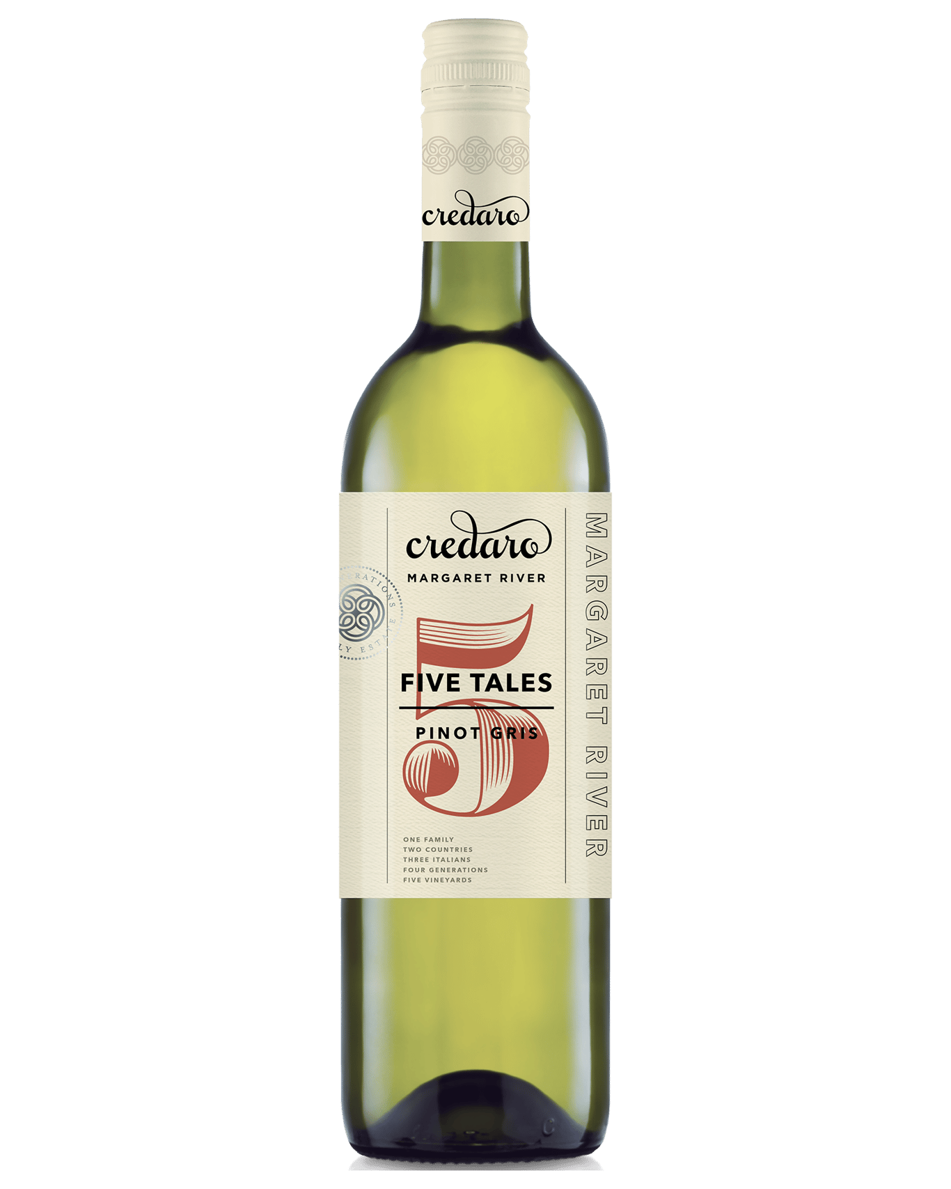Buy Credaro Estate 5 Tales Pinot Gris 2022 Online @Lowest Price