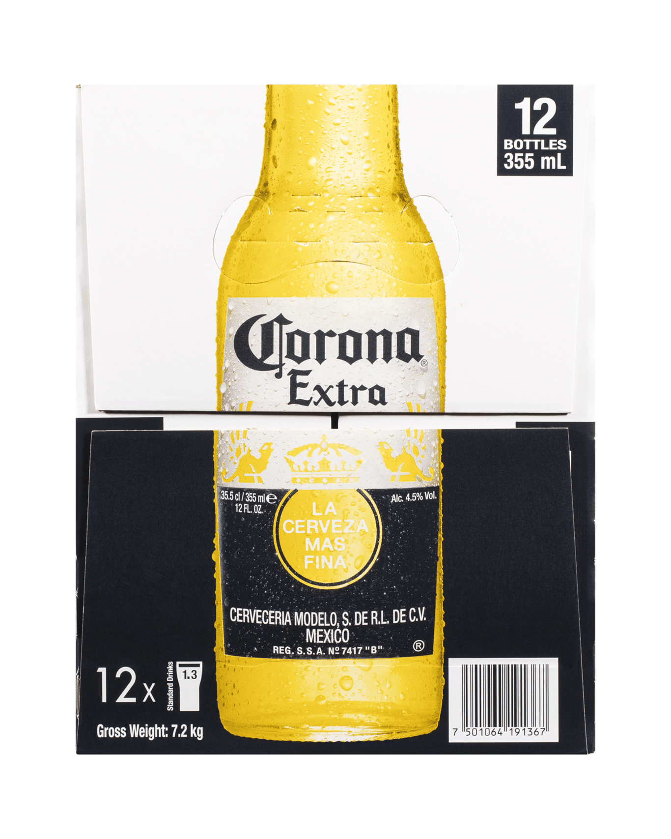Buy Corona Extra Bottles 12x355ml Online @Lowest Price