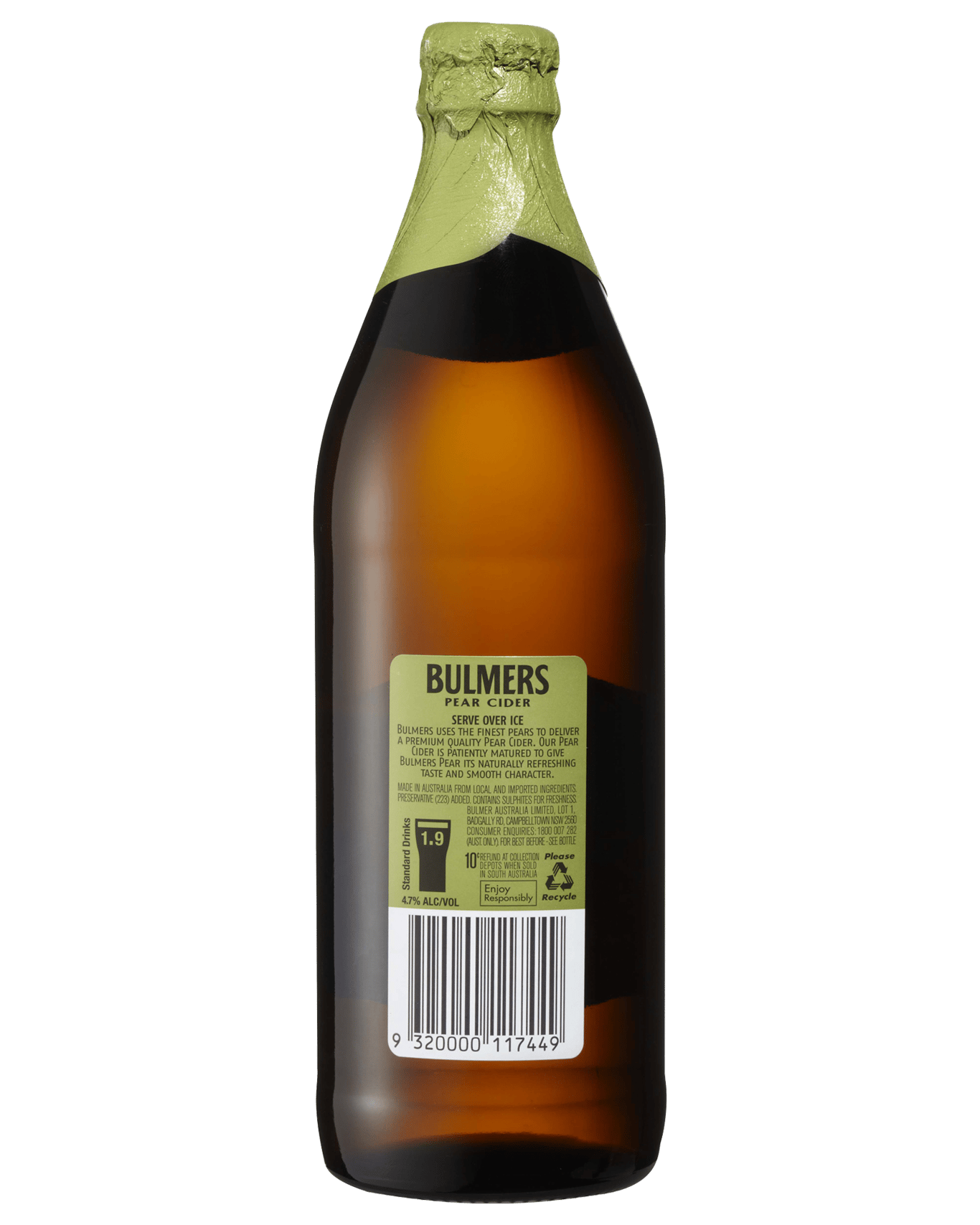 Buy Bulmers Pear Cider 500ml Online @Lowest Price