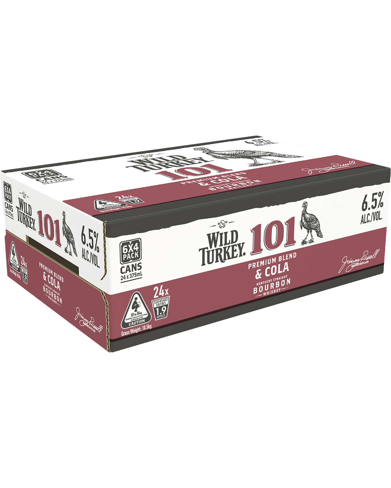 Buy Wild Turkey 101 Bourbon And Cola Can 375ml Online @Lowest Price