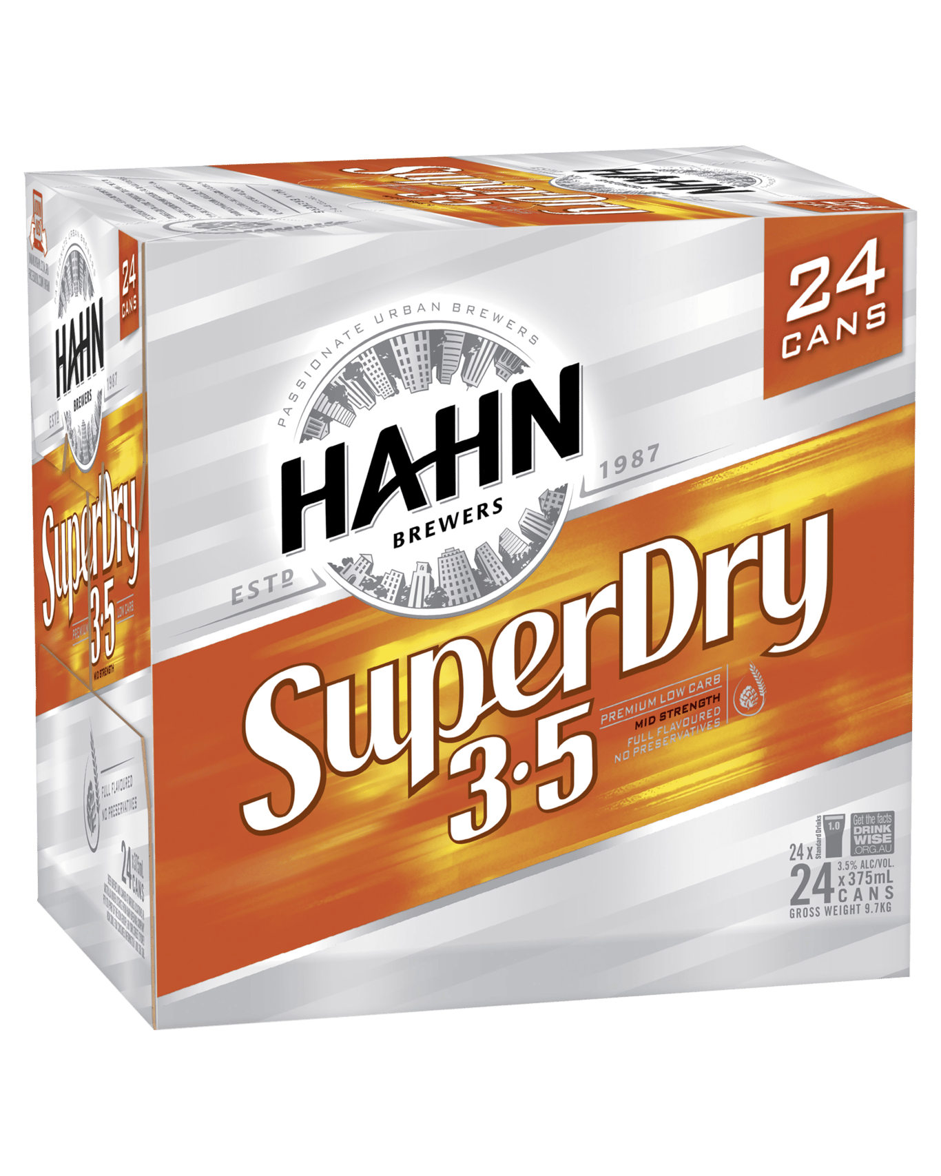 Buy Hahn Superdry Cans 375ml Online @Lowest Price