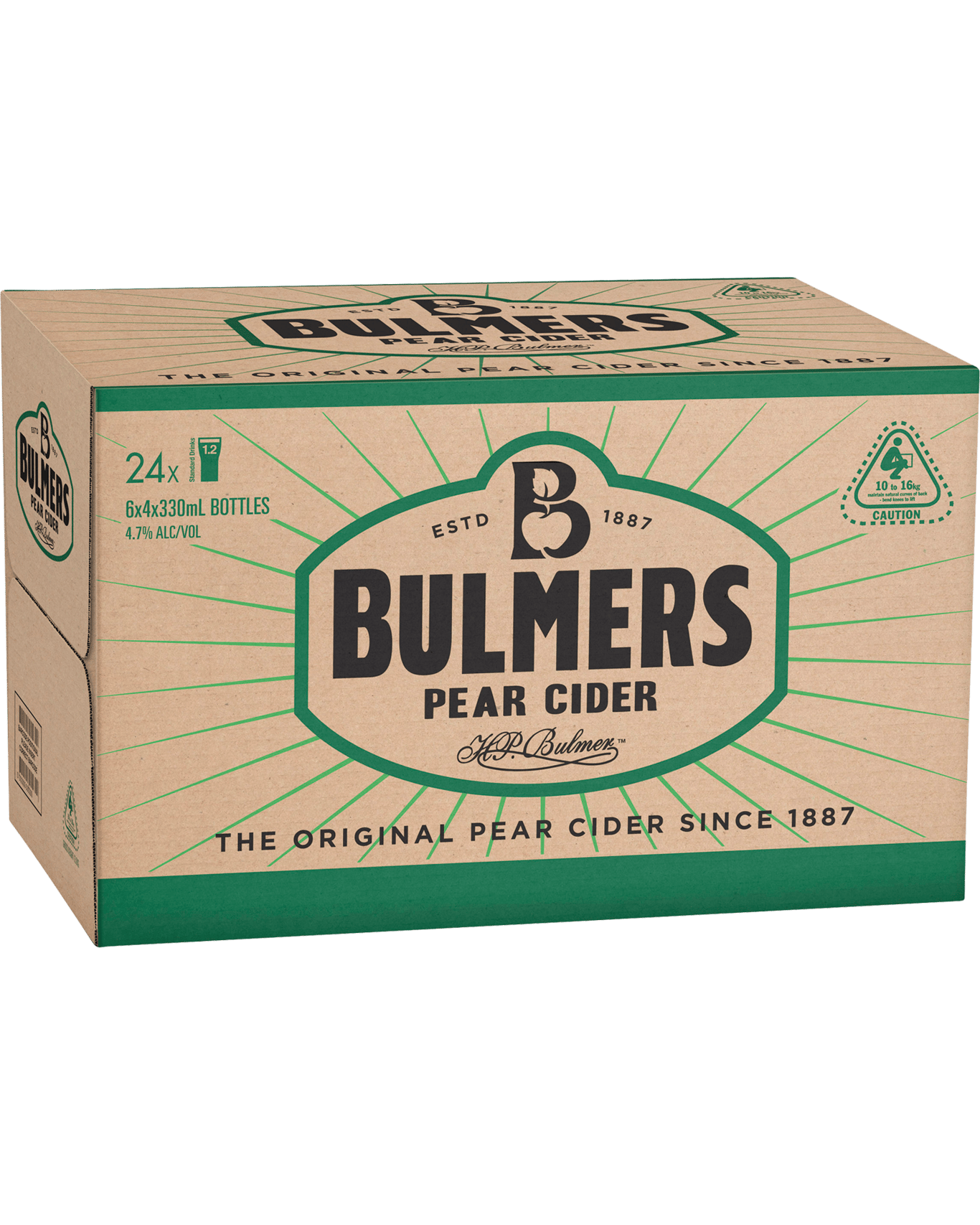 Buy Bulmers Pear Cider 330ml Online (Low Prices) from Dan Murphy's