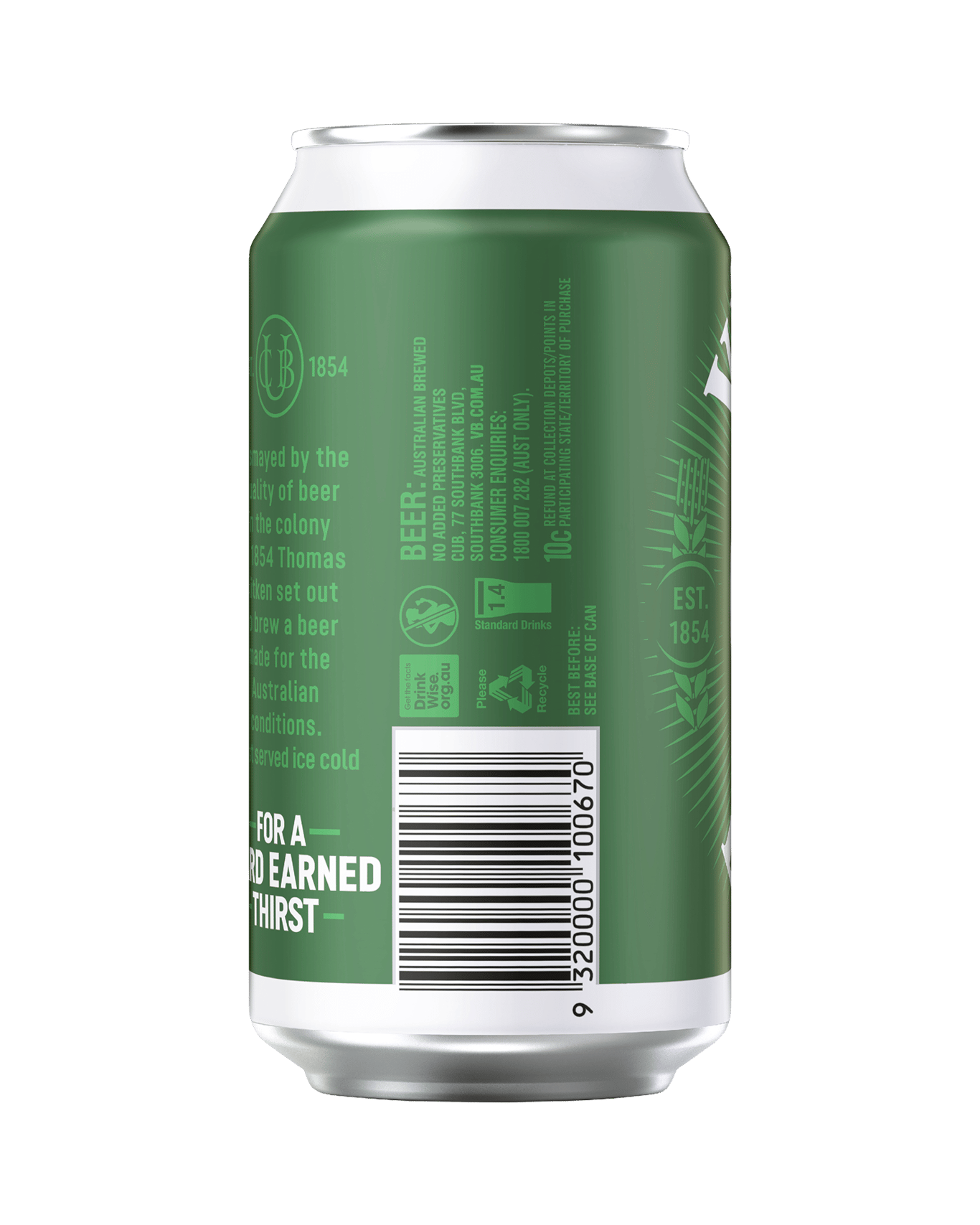 Buy Victoria Bitter Cans 375ml Online @Lowest Price