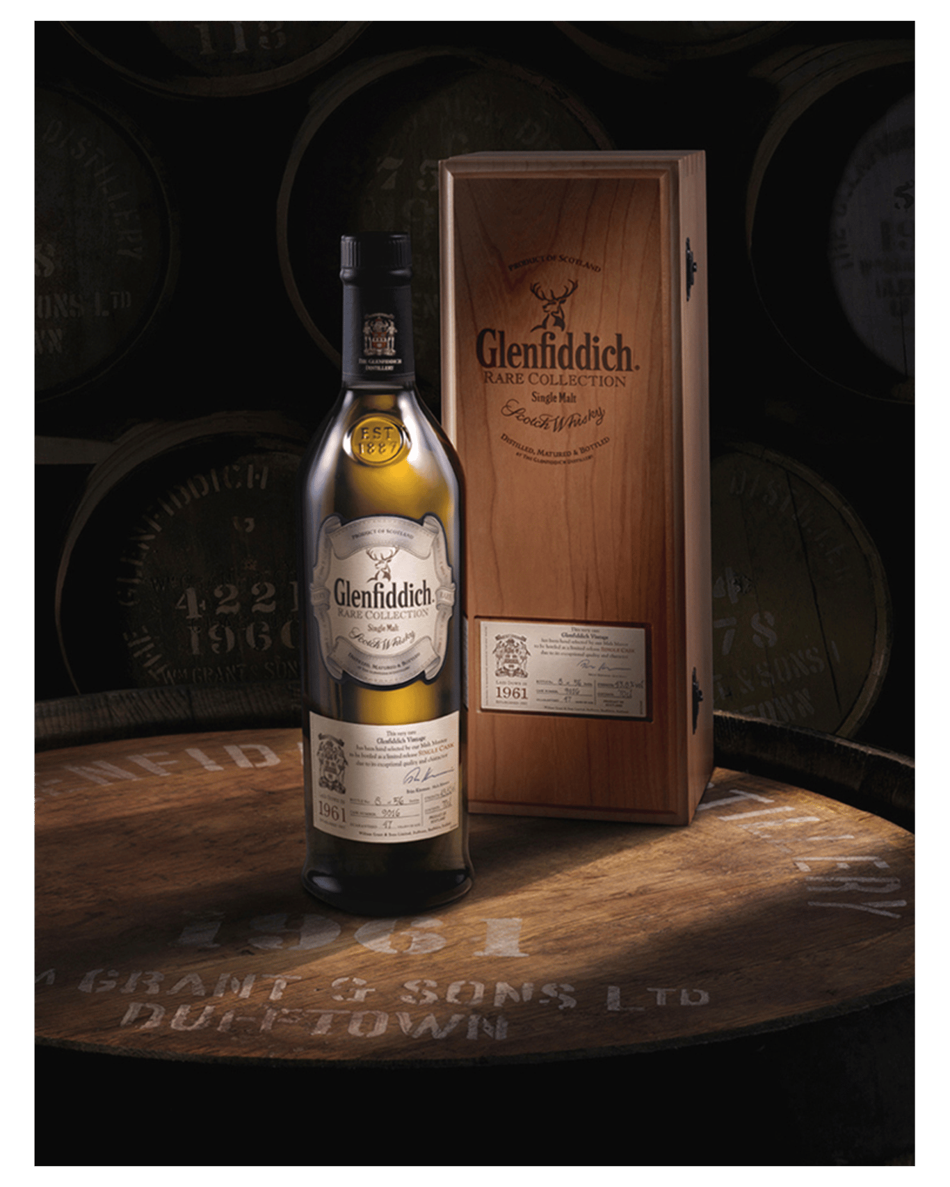 Buy Glenfiddich Rare Collection 1961 Scotch Whisky 700ml Online @Lowest Price