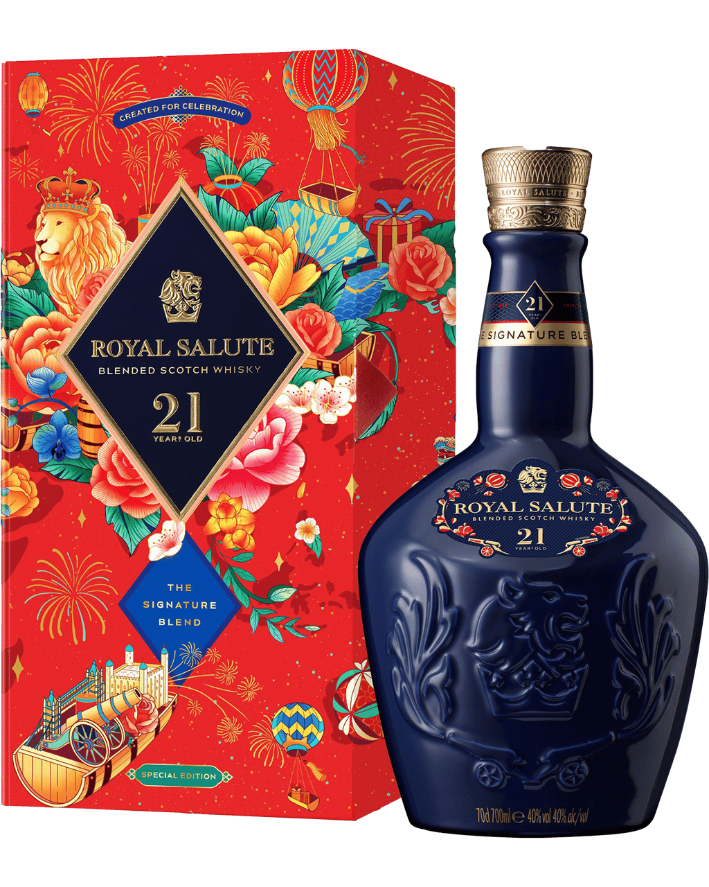 Buy Royal Salute 21 Year Old Blended Scotch Whisky 700ml Lunar New Year ...