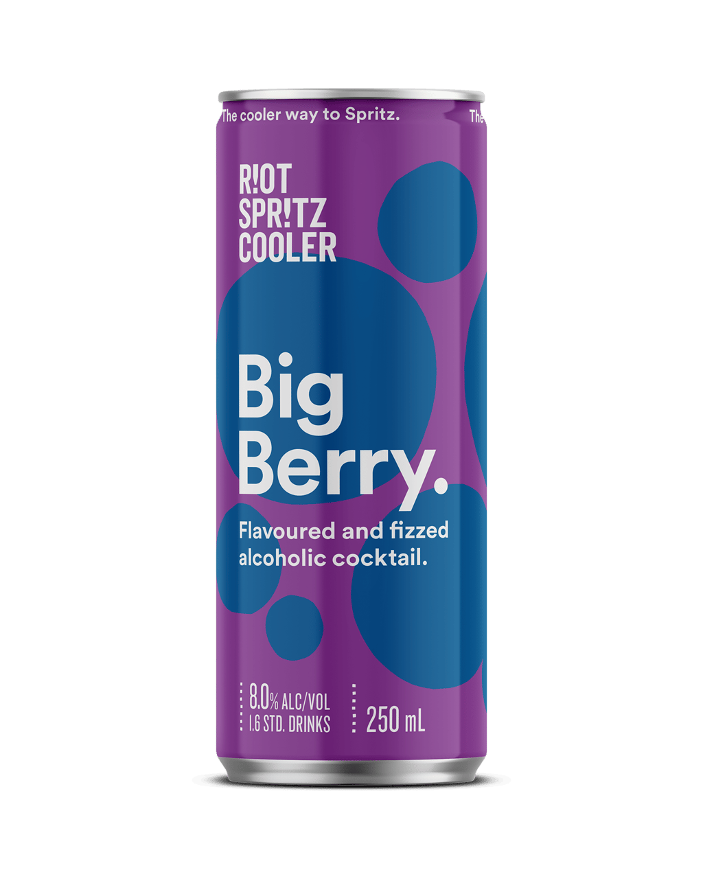 Buy Riot Spritz Big Berry Cans 250ml Online @Lowest Price