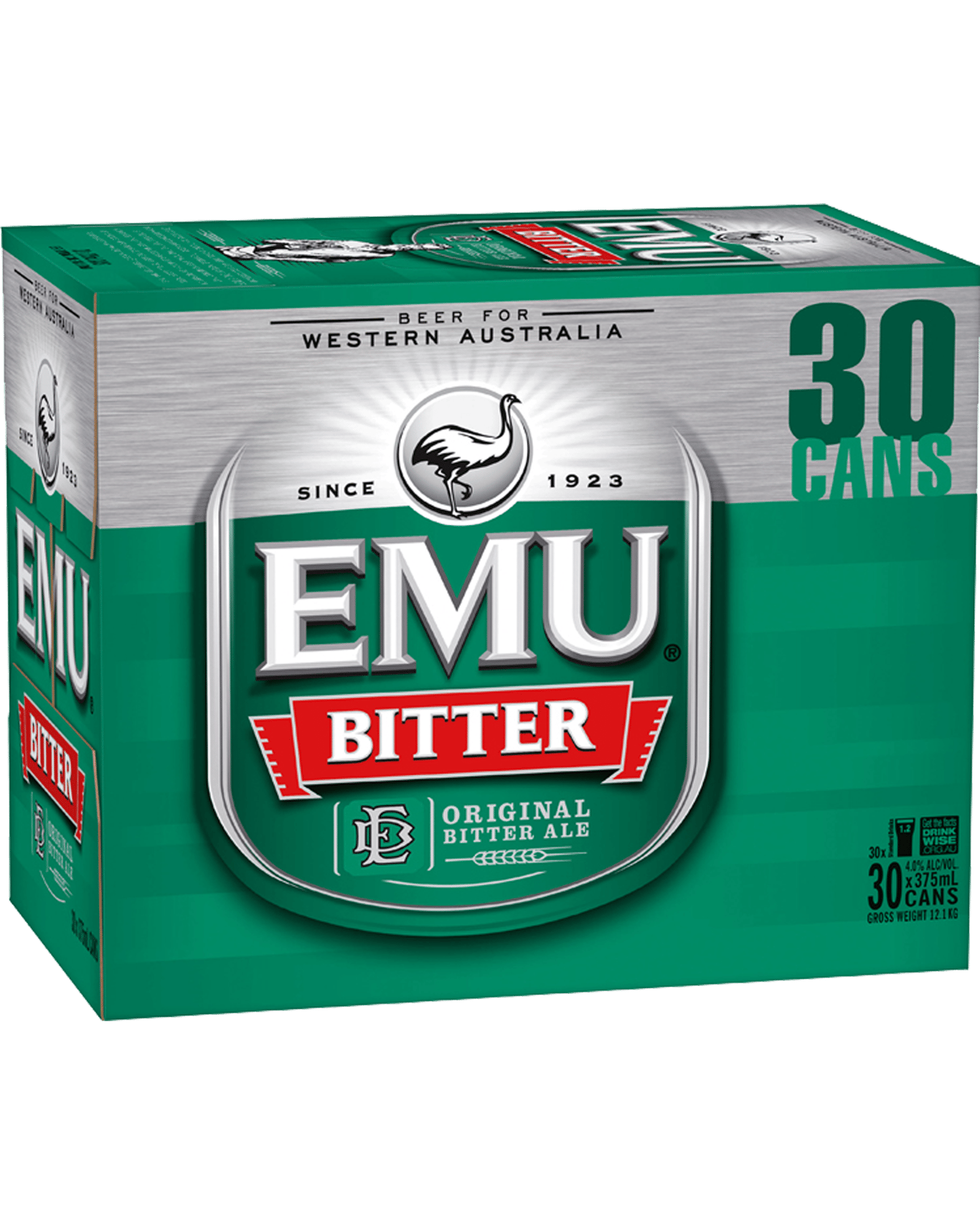 Buy Emu Bitter Original Bitter Ale 30 Block Cans 375ml Online @Lowest Price