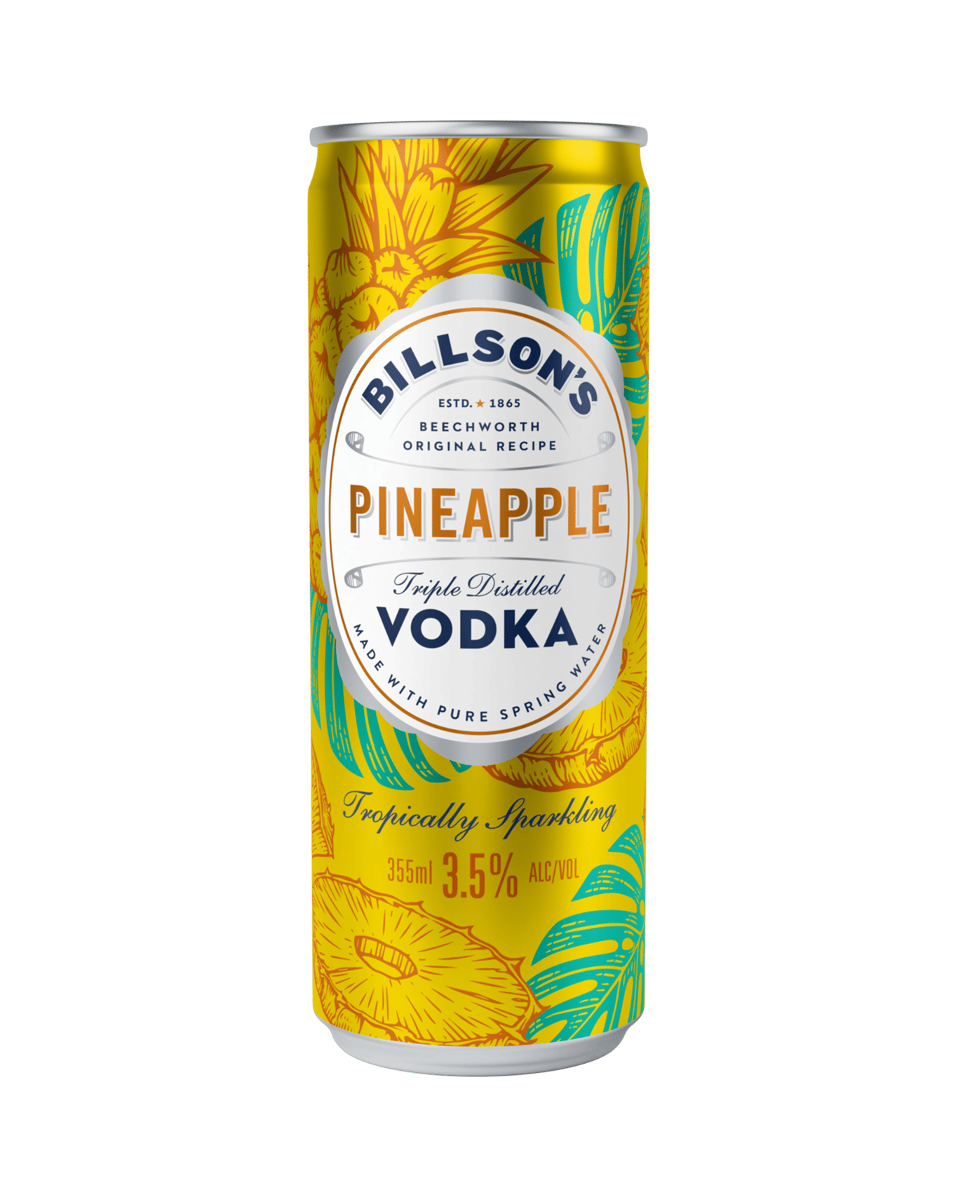 Buy Billson's Vodka With Pineapple Cans 355ml Online @Lowest Price