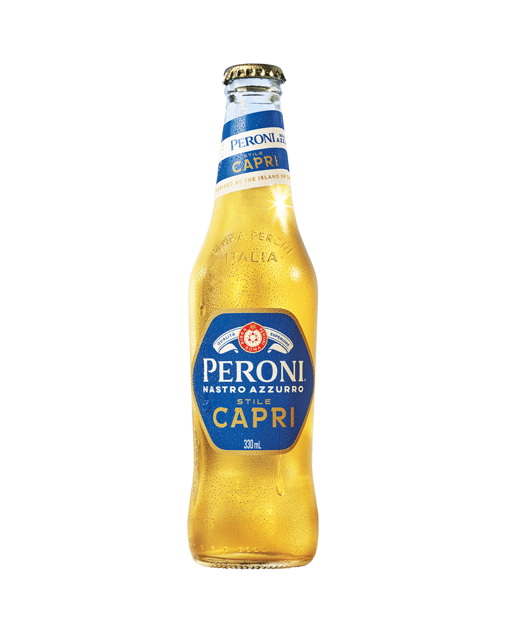 Buy Peroni Nastro Azzurro Stile Capri Bottles 330ml Online @Lowest Price