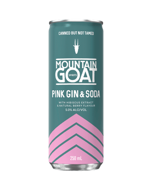 Buy Mountain Goat Pink Gin And Soda 250ml Online @Lowest Price