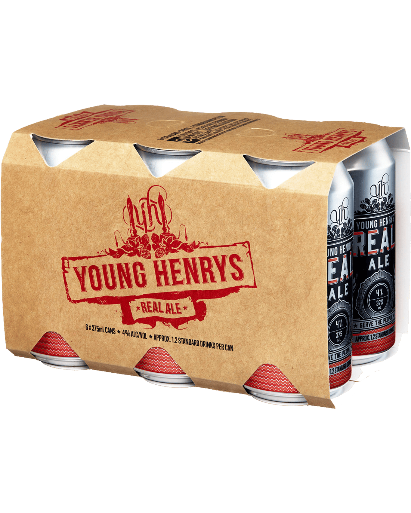 Buy Young Henrys Real Ale Cans 375ml Online @Lowest Price