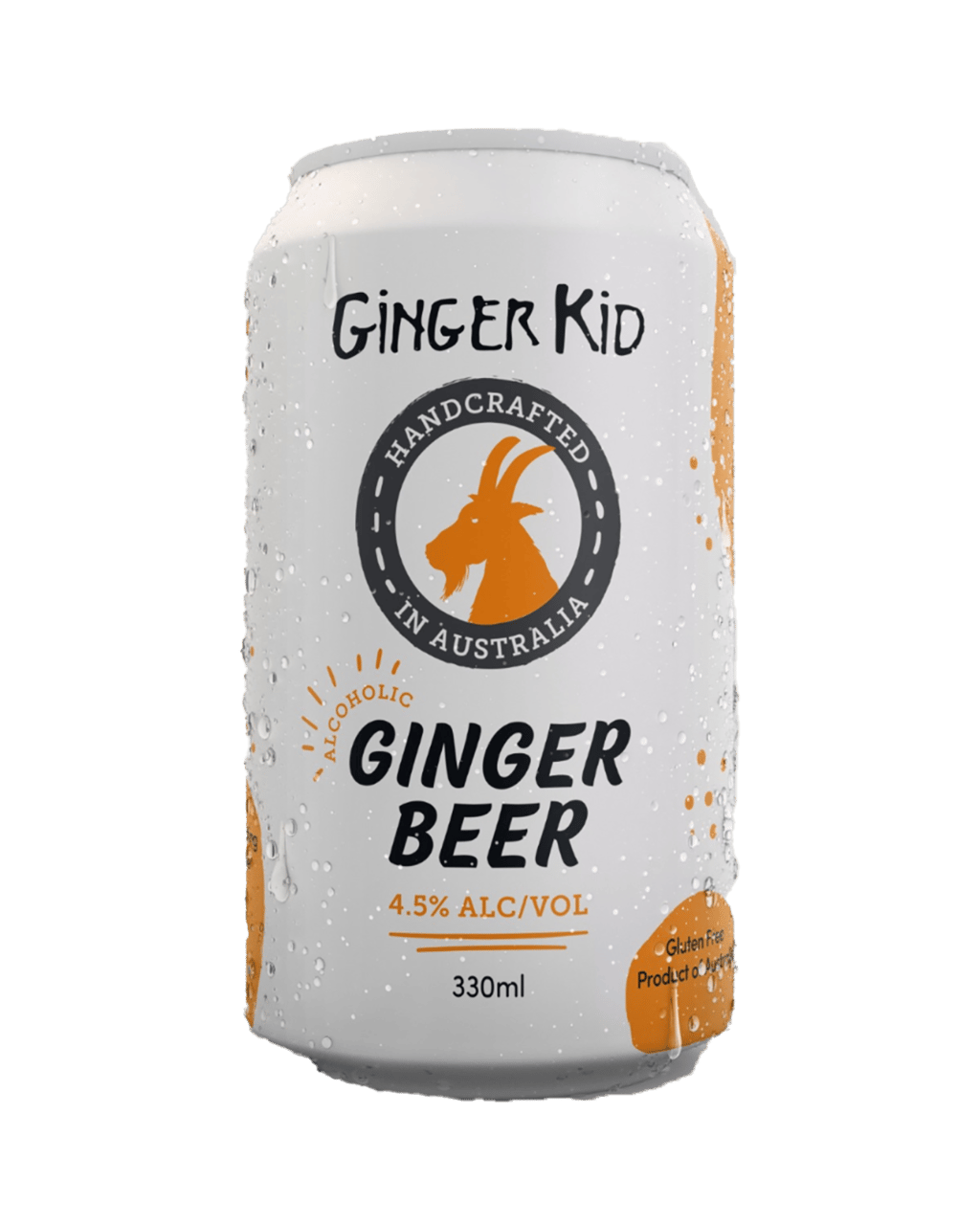 Buy Ginger Kid Ginger Beer Cans 330ml Online @Lowest Price