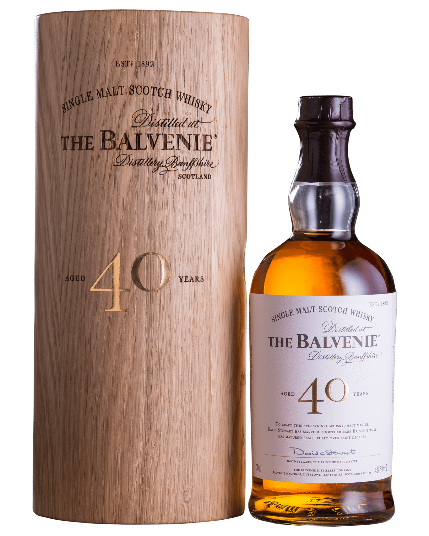 Buy The Balvenie 40 Year Old Single Malt Scotch Whisky 700ml Online ...