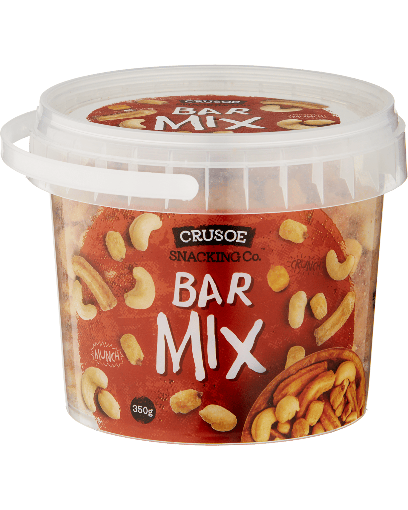 Buy Crusoe Snacking Co. Bar Mix Tub 350g Online @Lowest Price