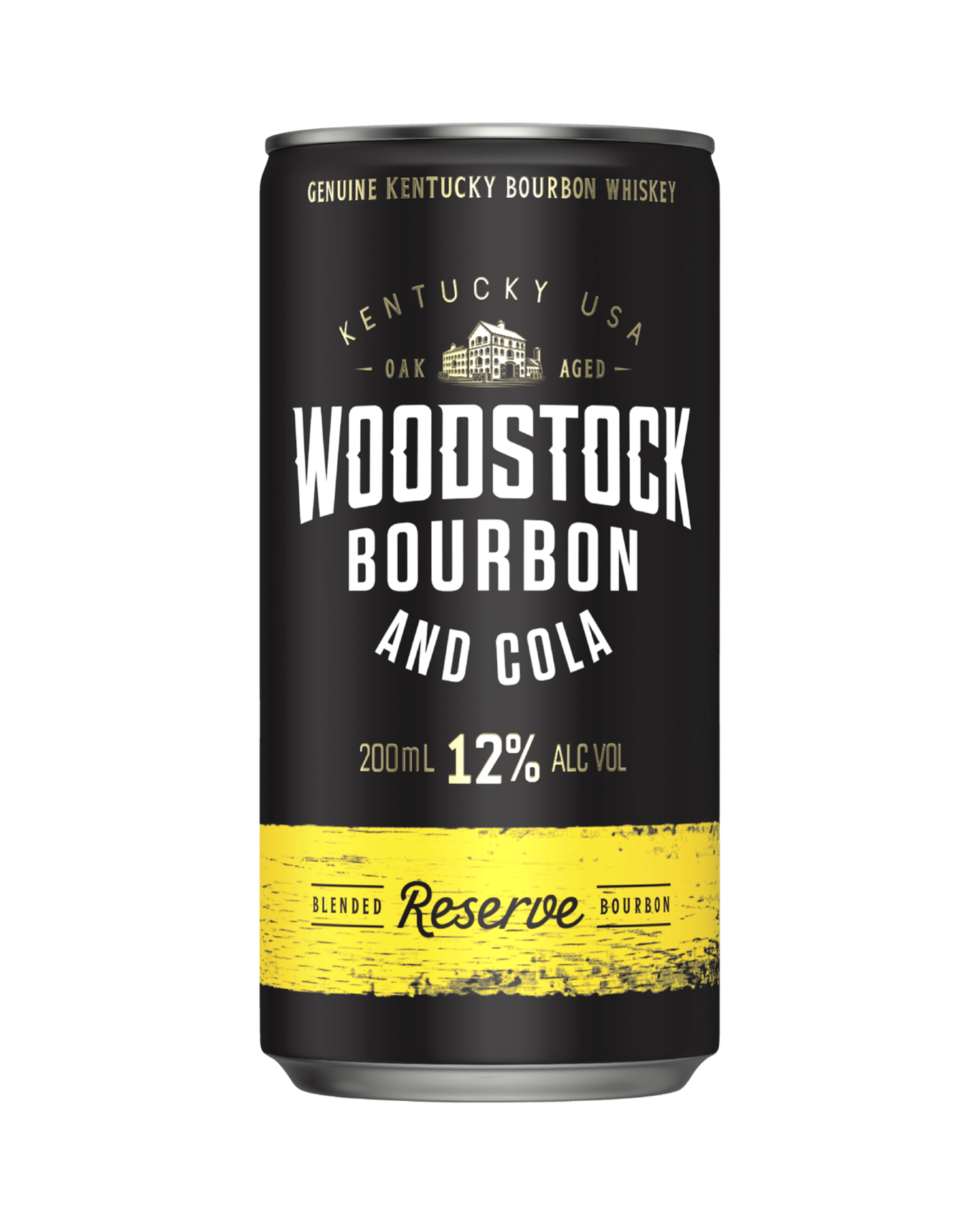 Buy Woodstock Bourbon & Cola 12% Cans 200ml Online @Lowest Price