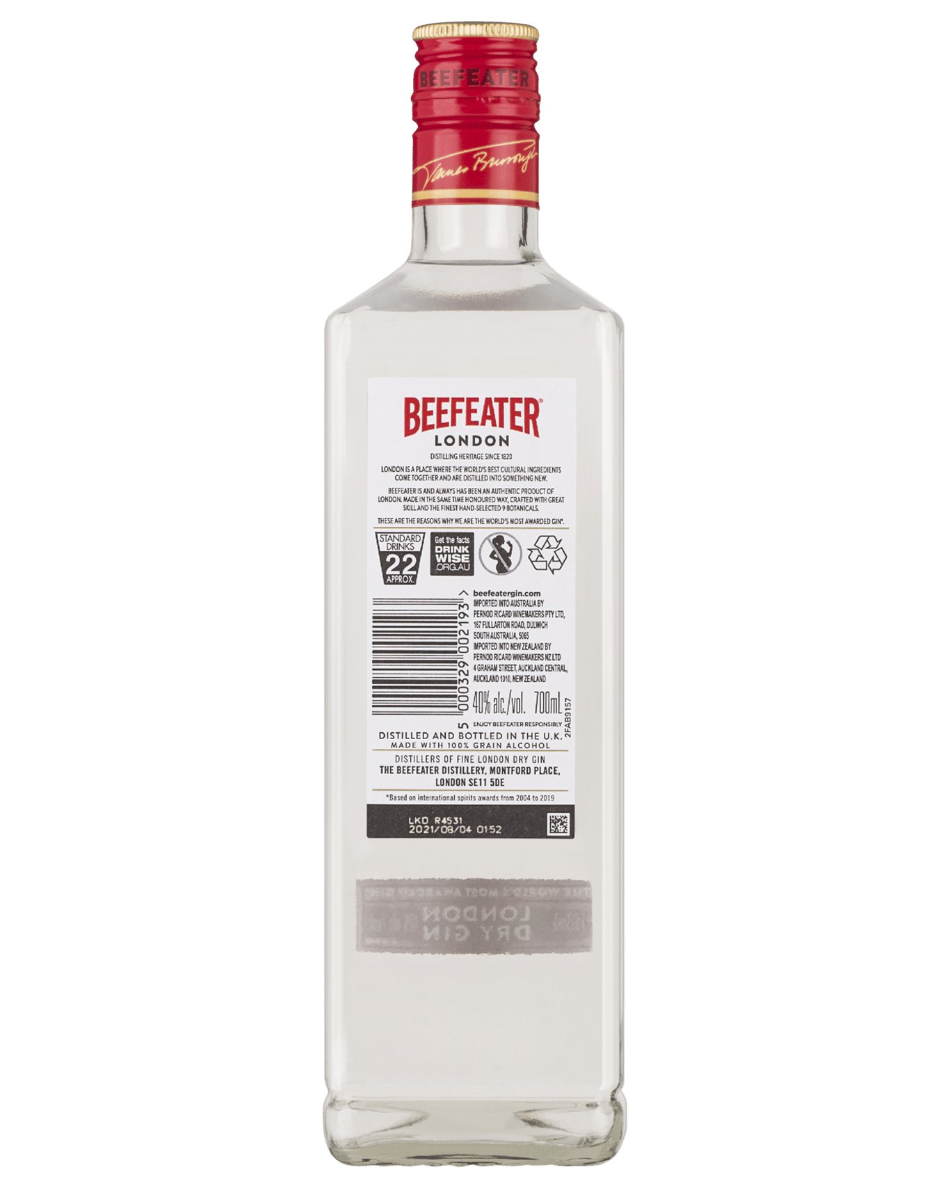Buy Beefeater London Dry Gin 700ml Online @Lowest Price