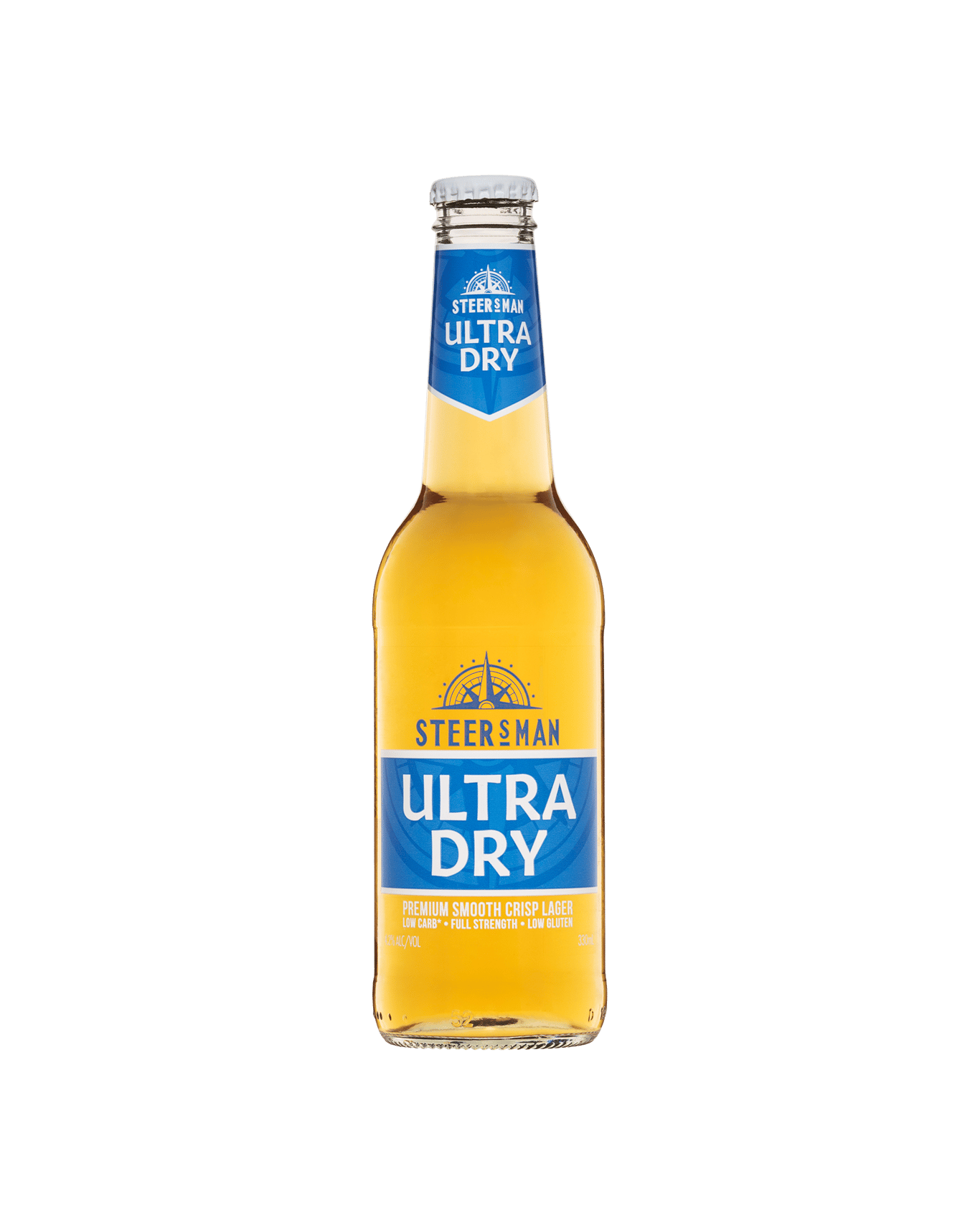Buy Steersman Ultra Dry Beer Bottles 330ml Online @Lowest Price