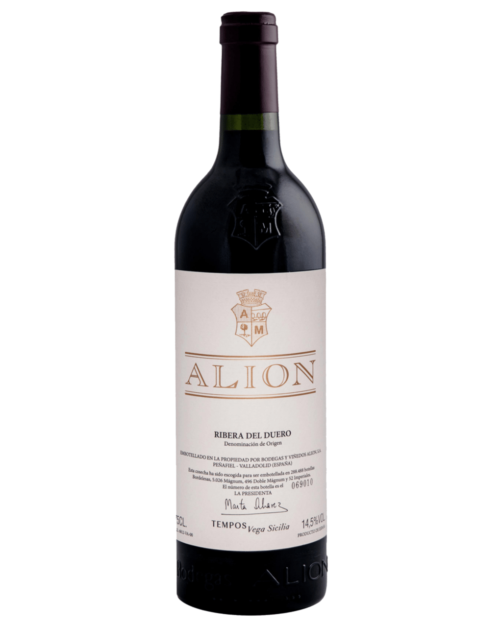 Buy Bodegas Vega Sicilia Alion 750ml Online @Lowest Price