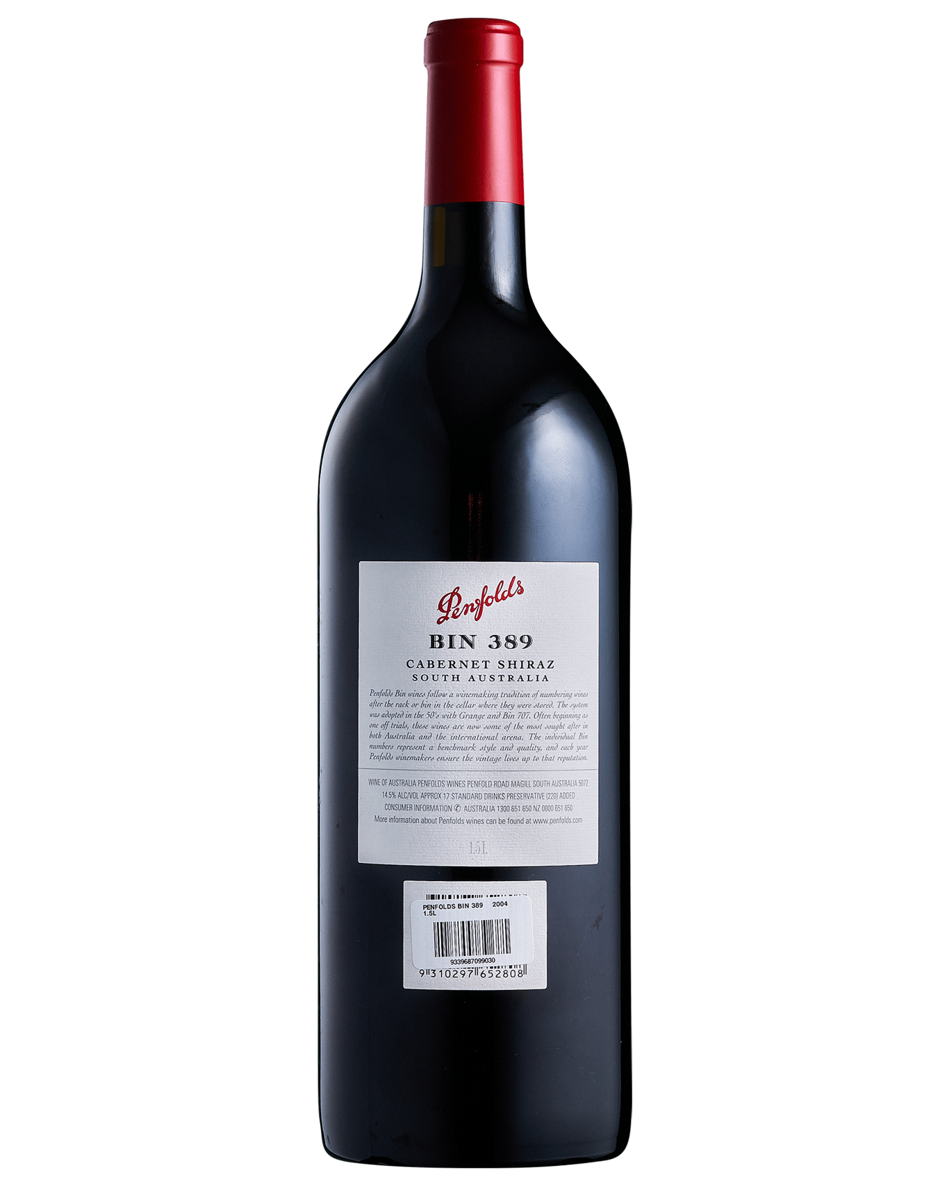Buy Penfolds Bin 389 2004 1.5l Online @Lowest Price
