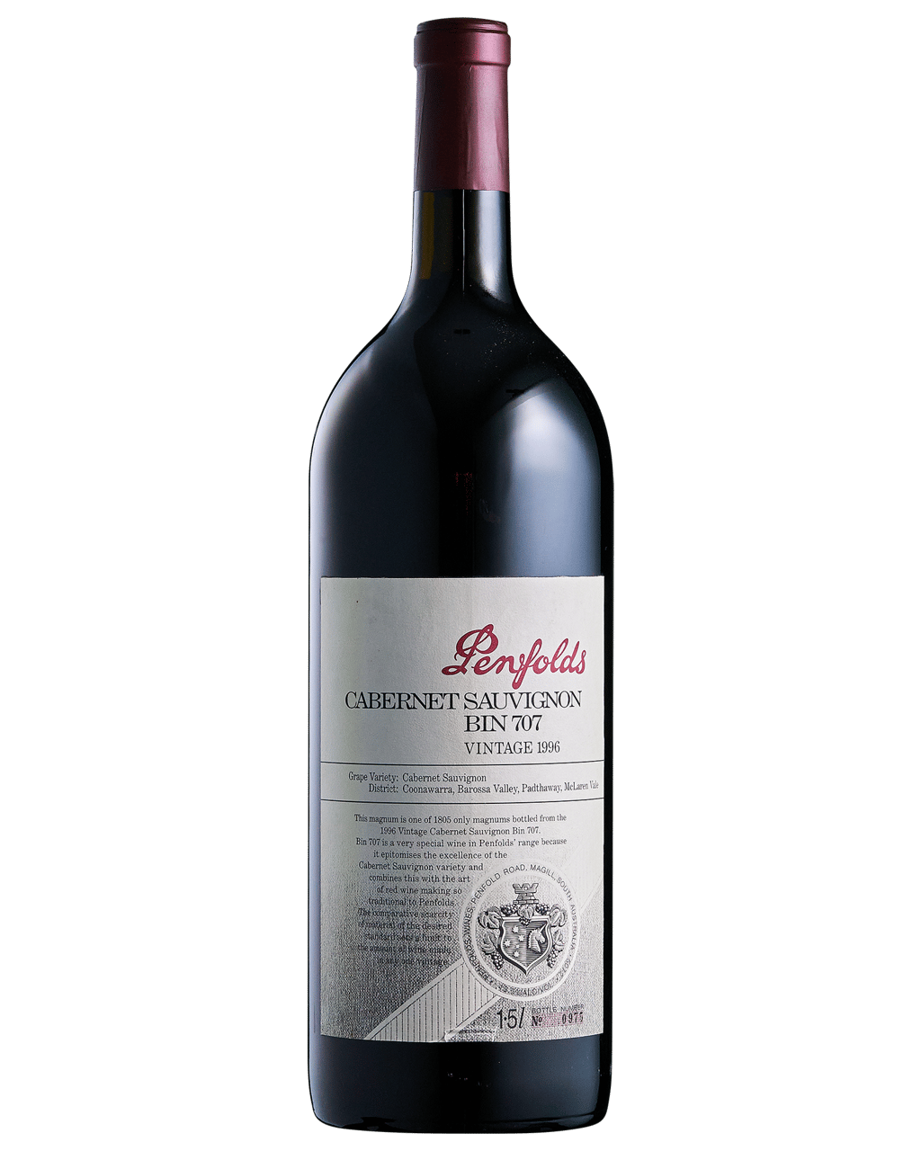 Buy Penfolds Bin 707 1996 Online @Lowest Price