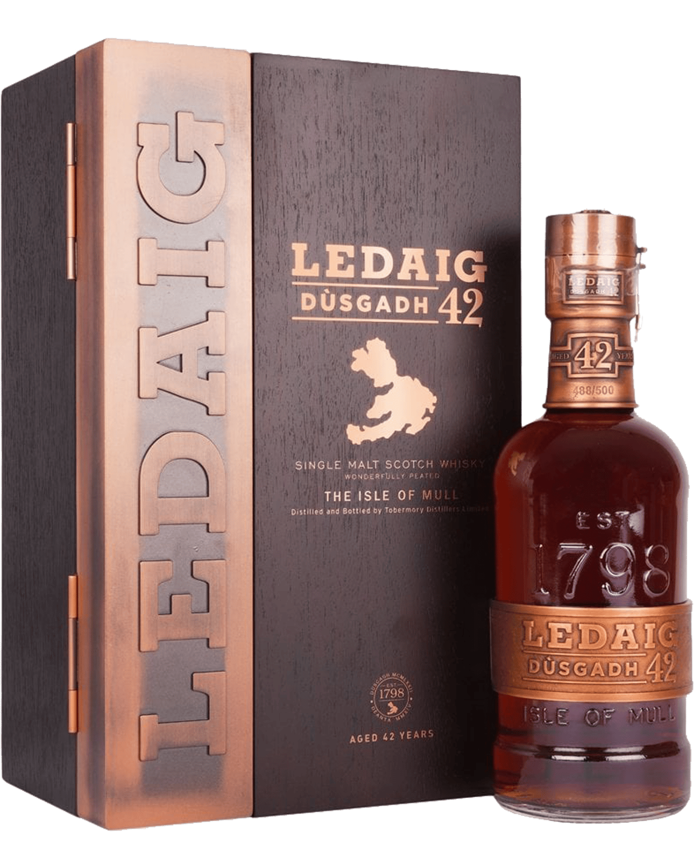 Buy Ledaig 42 Year Old Single Malt Scotch Whisky 700ml Online @Lowest Price