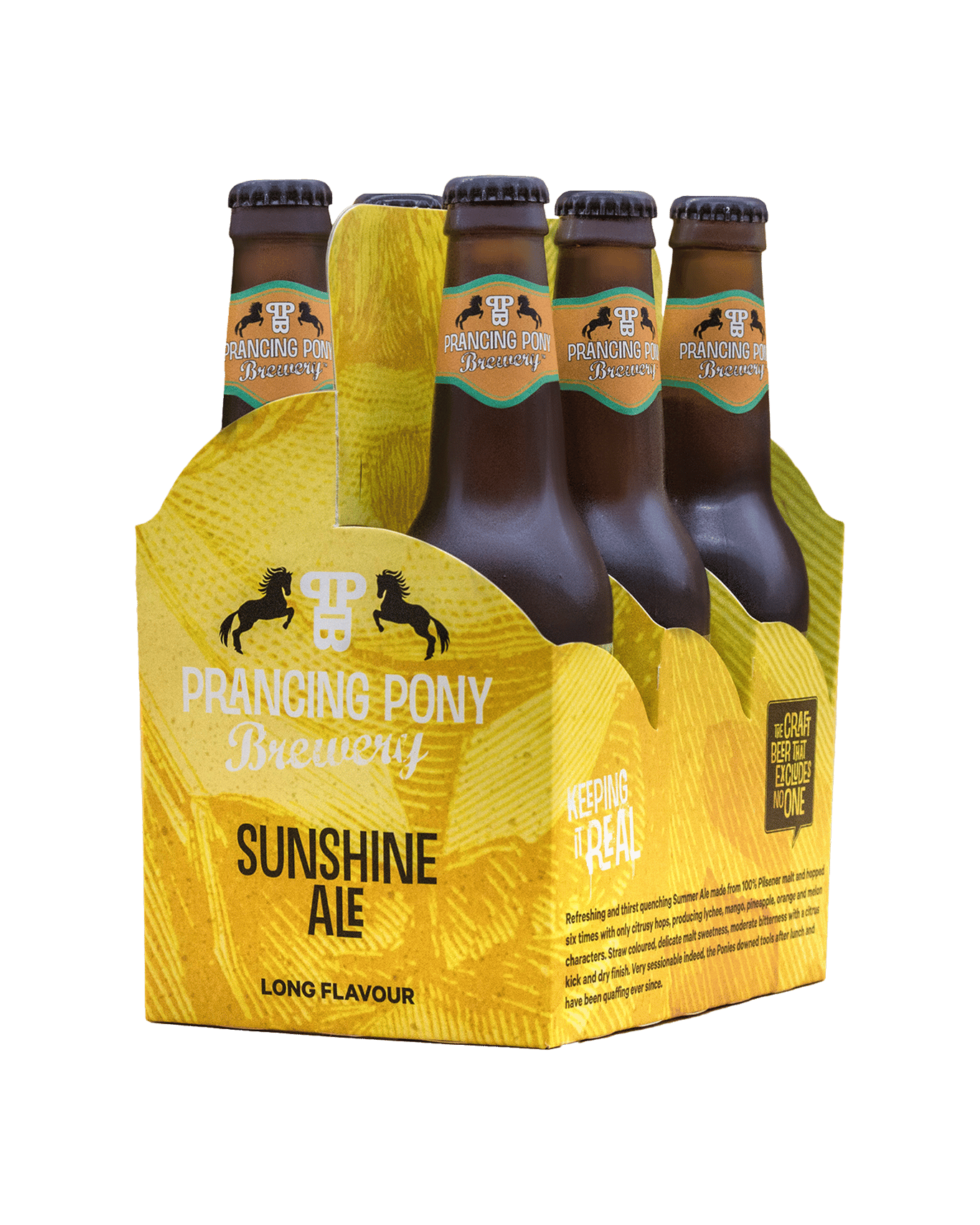Buy Prancing Pony Brewery Sunshine Ale Bottles 330ml Online @Lowest Price