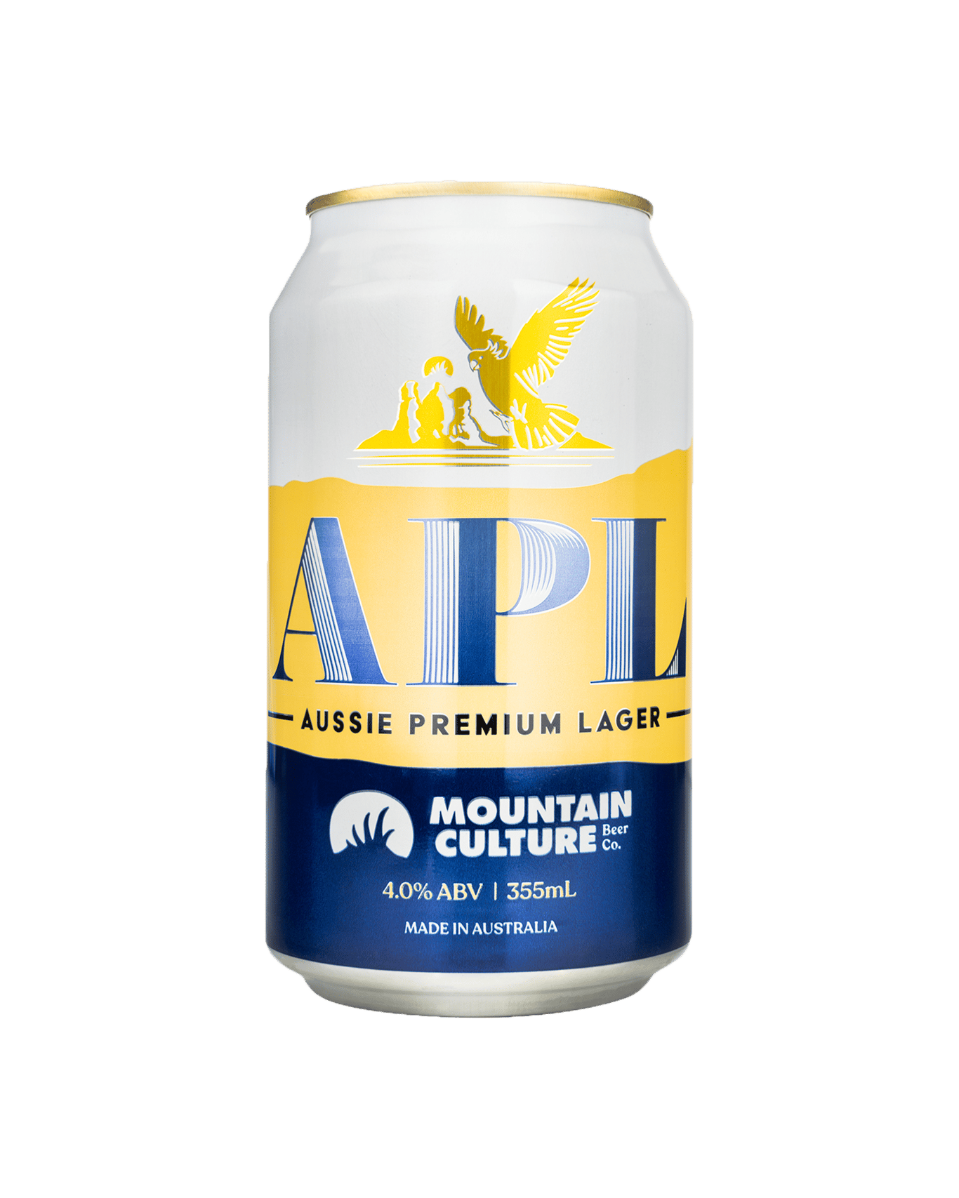 Buy Mountain Culture Aussie Premium Lager Can 355ml Online @Lowest Price