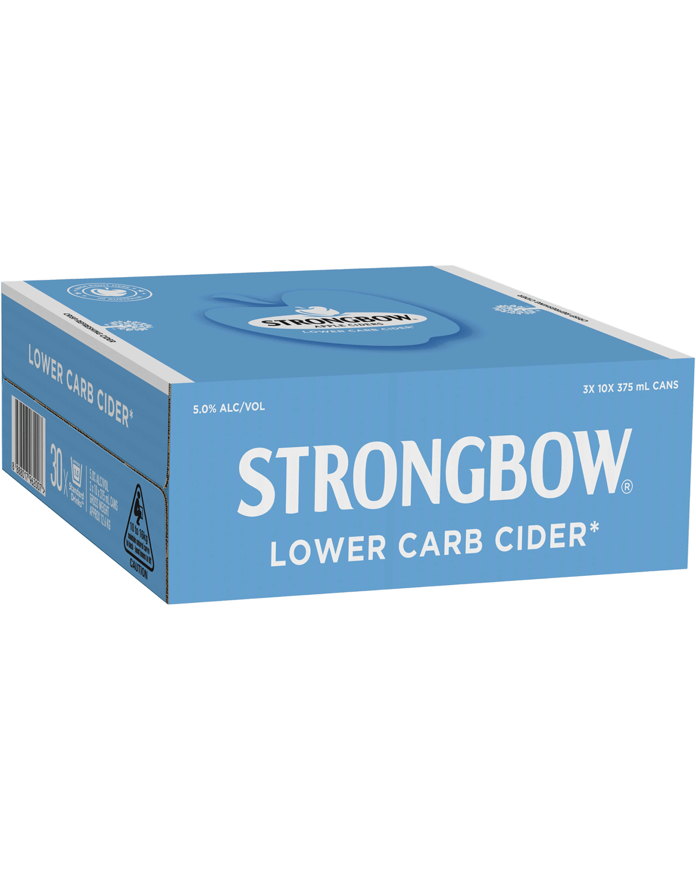 Buy Strongbow Lower Carb Apple Cider Cans 10 Pack 375ml Online @Lowest ...