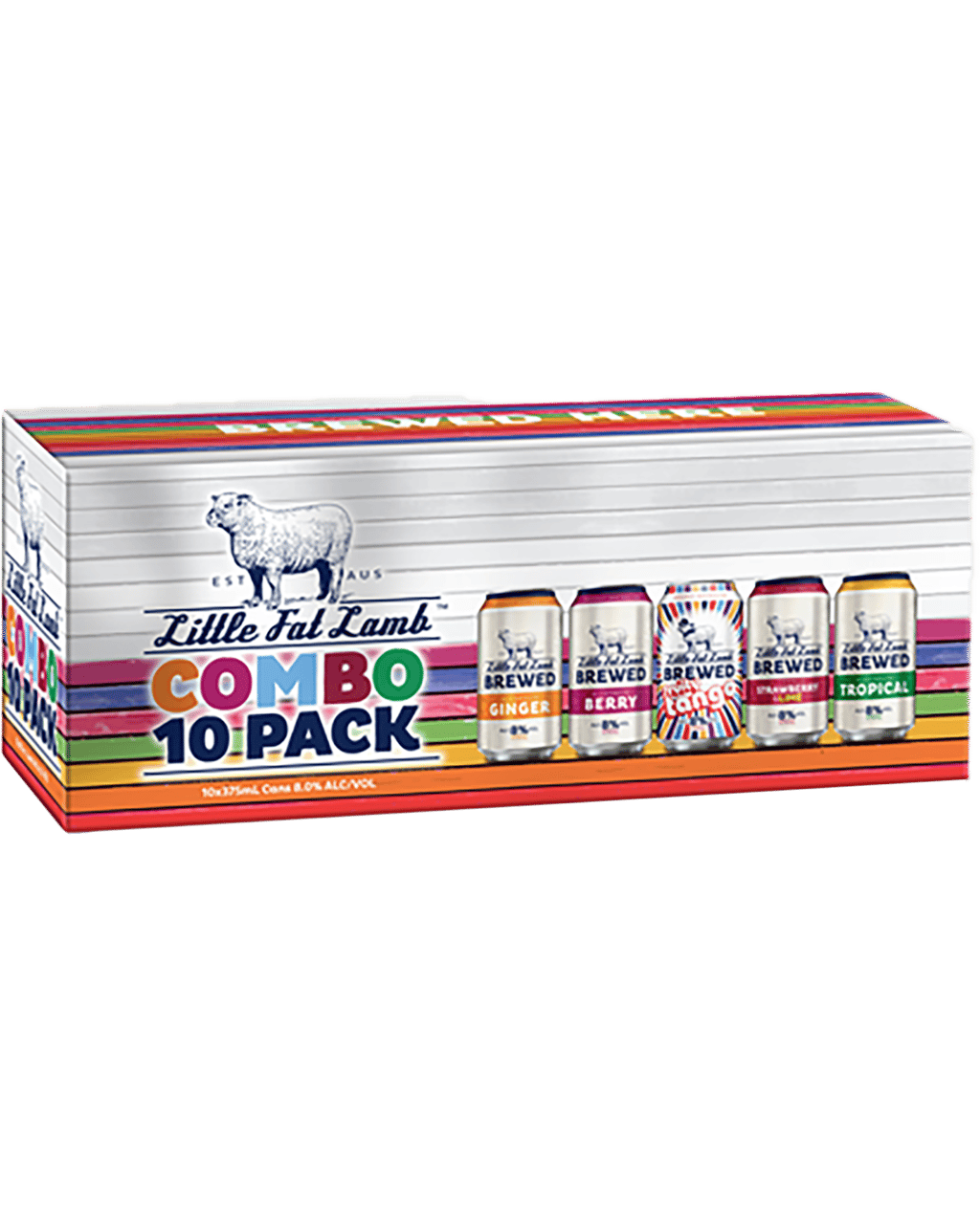 Buy Little Fat Lamb Mixed 10 Pack Cans 375ml Online @Lowest Price