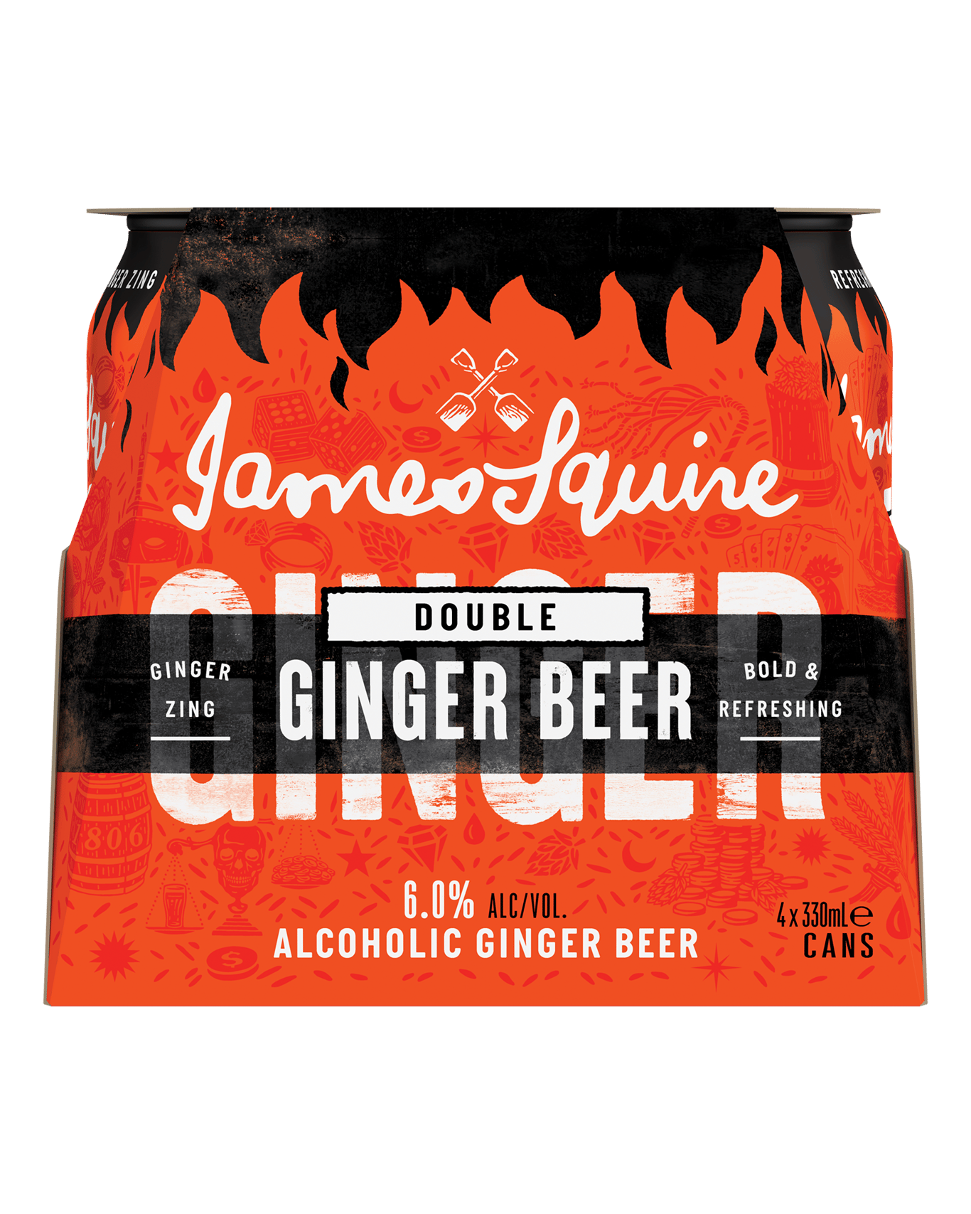 Buy James Squire Ginger Beer Double 330ml Online @Lowest Price