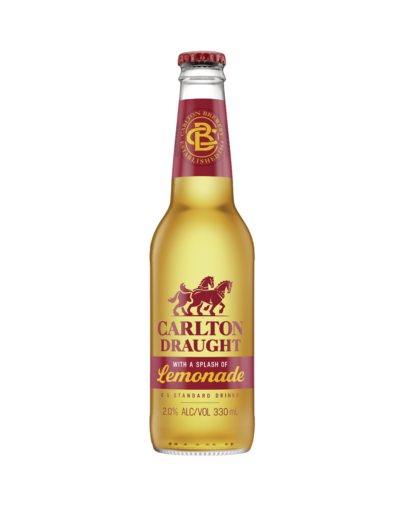 Buy Carlton Draught Lemonade 330ml Online @Lowest Price