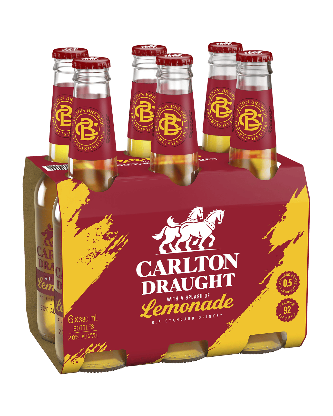 Buy Carlton Draught Lemonade 330ml Online @Lowest Price