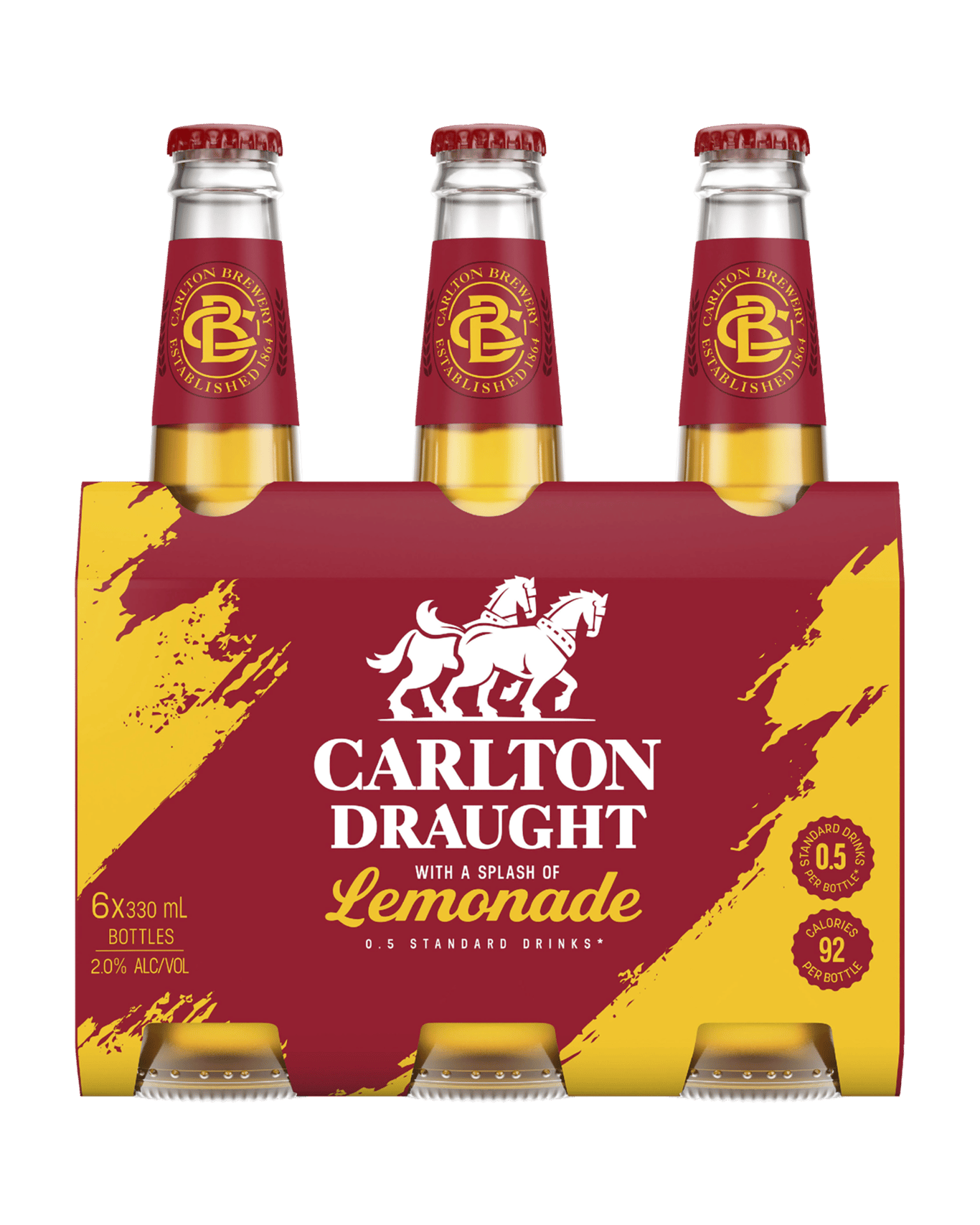 Buy Carlton Draught Lemonade 330ml Online @Lowest Price