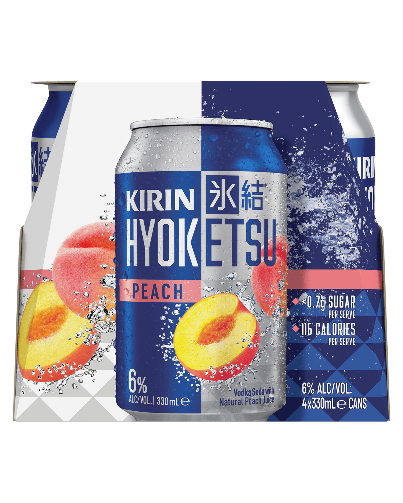 Buy Kirin Hyoketsu Peach 330ml Can Online @Lowest Price