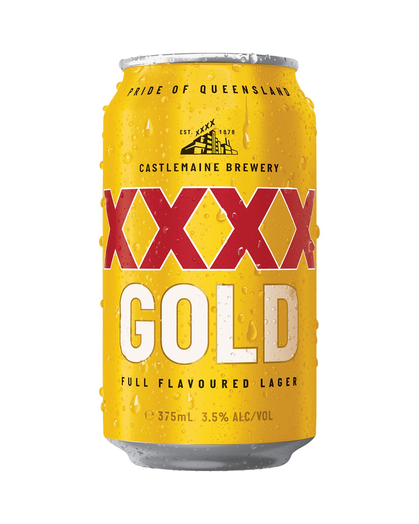 Buy Xxxx Gold Mid Strength Lager Beer Cans 375ml Online @Lowest Price