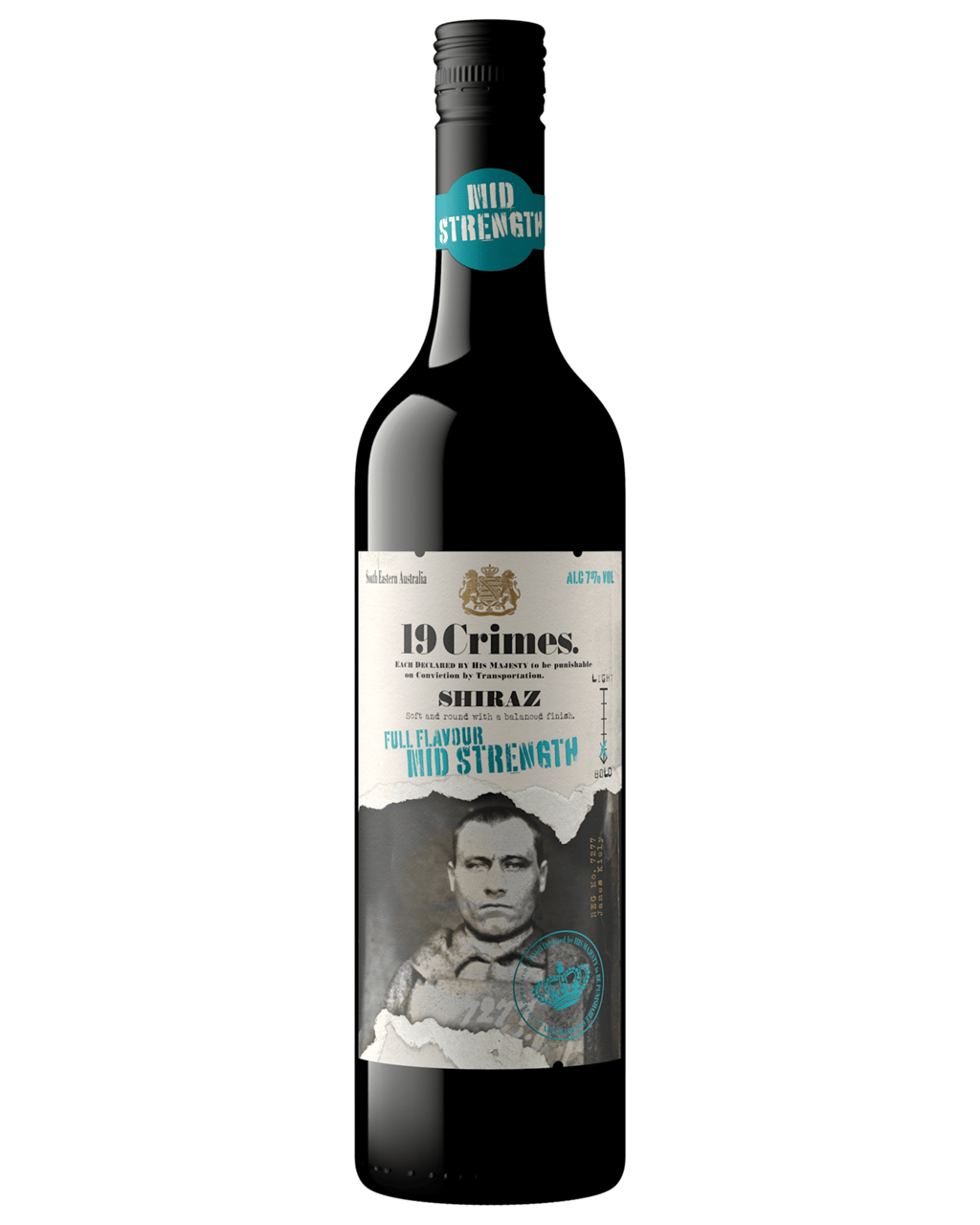 Buy 19 Crimes Mid Strength Shiraz Online @Lowest Price