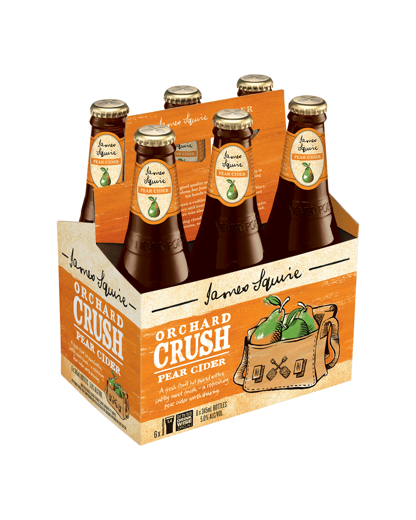 Buy James Squire Orchard Crush Pear Cider 345ml Online @Lowest Price
