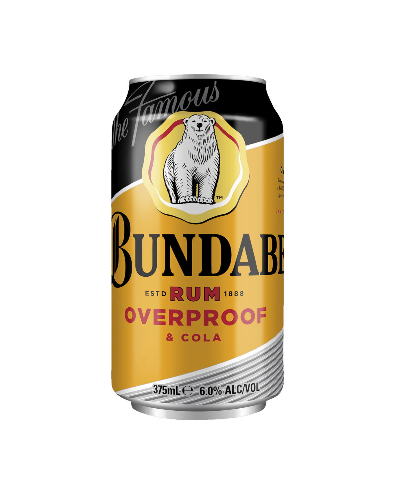 Buy Bundaberg Op Rum & Cola Cans 375ml Online @Lowest Price