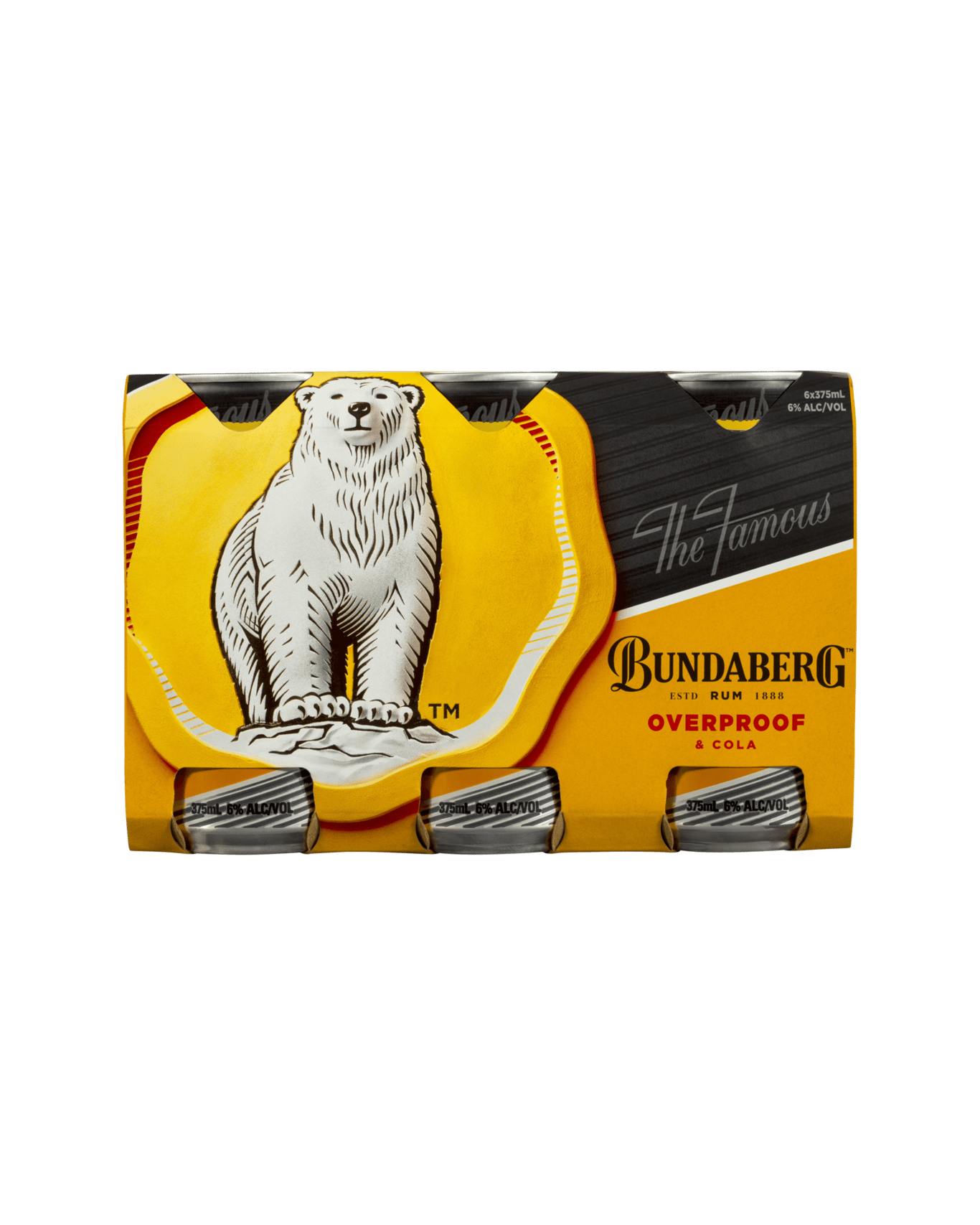 Bundaberg Op Rum & Cola Cans 375ml (Unbeatable Prices): Buy Online ...