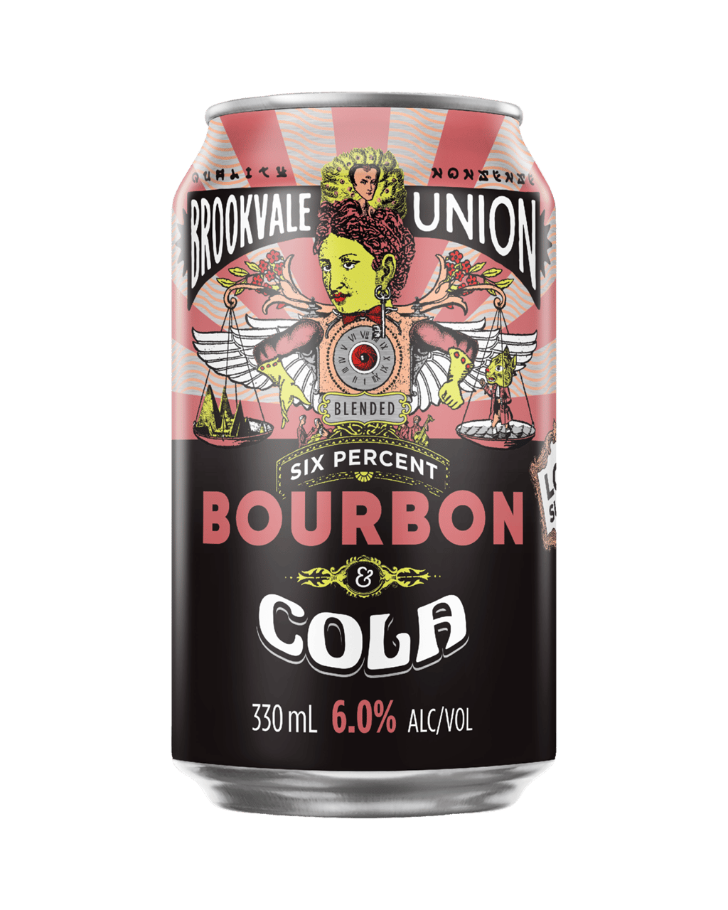 Buy Brookvale Union Bourbon & Cola Cans 330ml Online @Lowest Price