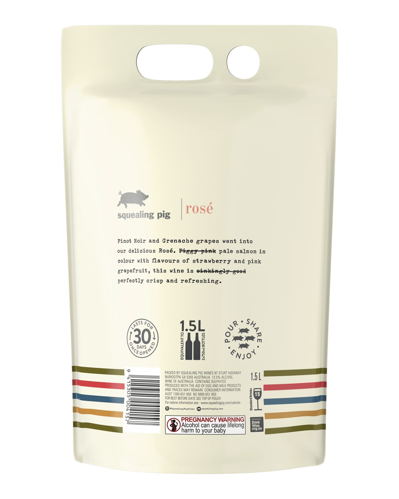 Buy Squealing Pig Rosé Bagnum 1.5l Online @Lowest Price