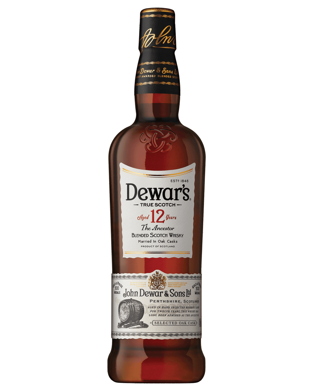 Buy Dewar's The Ancestor 12 Year Old Scotch Whisky Gift Pack With Hip ...