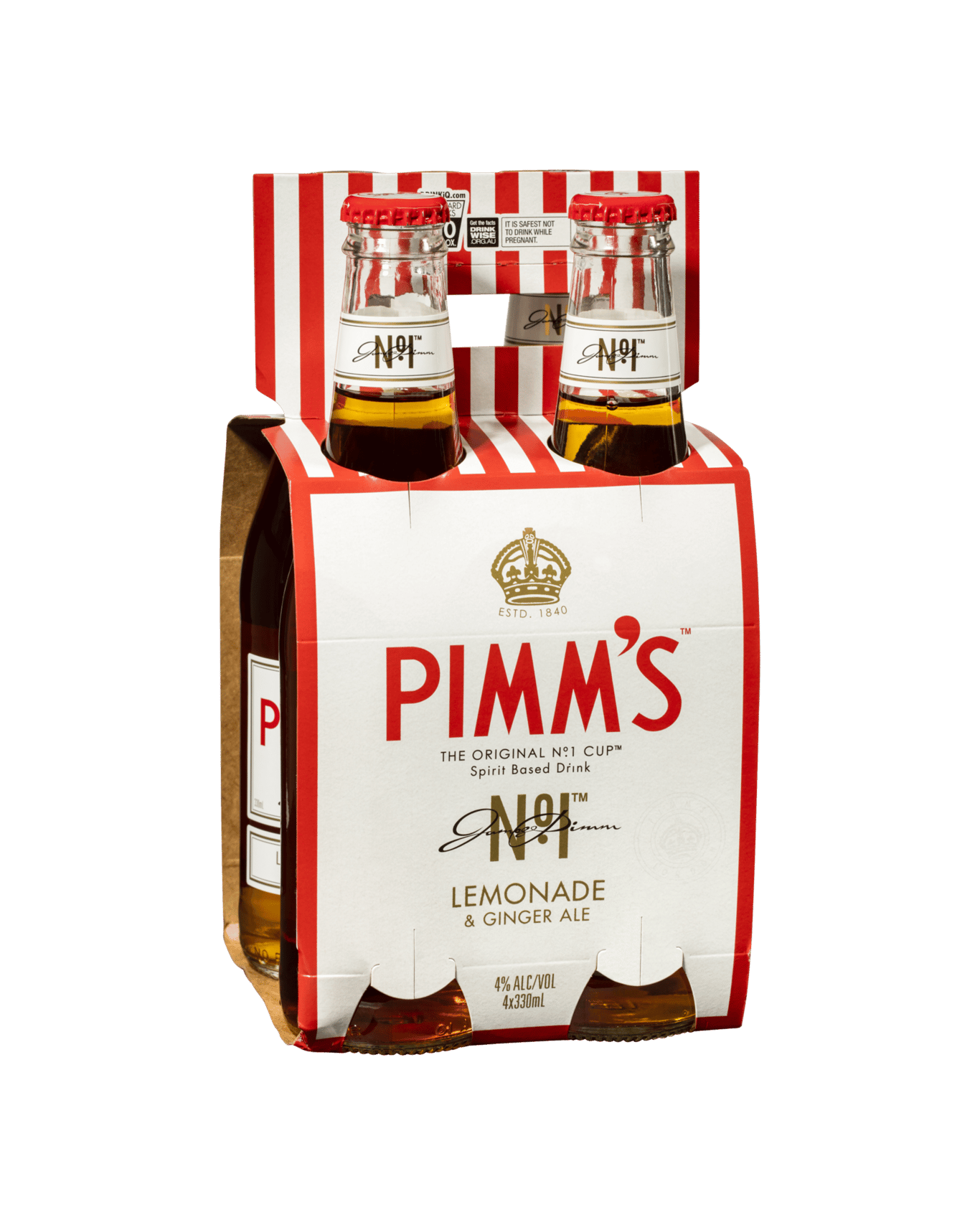 Buy Pimm's No 1 Cup Lemonade & Ginger Ale 330ml Online @Lowest Price