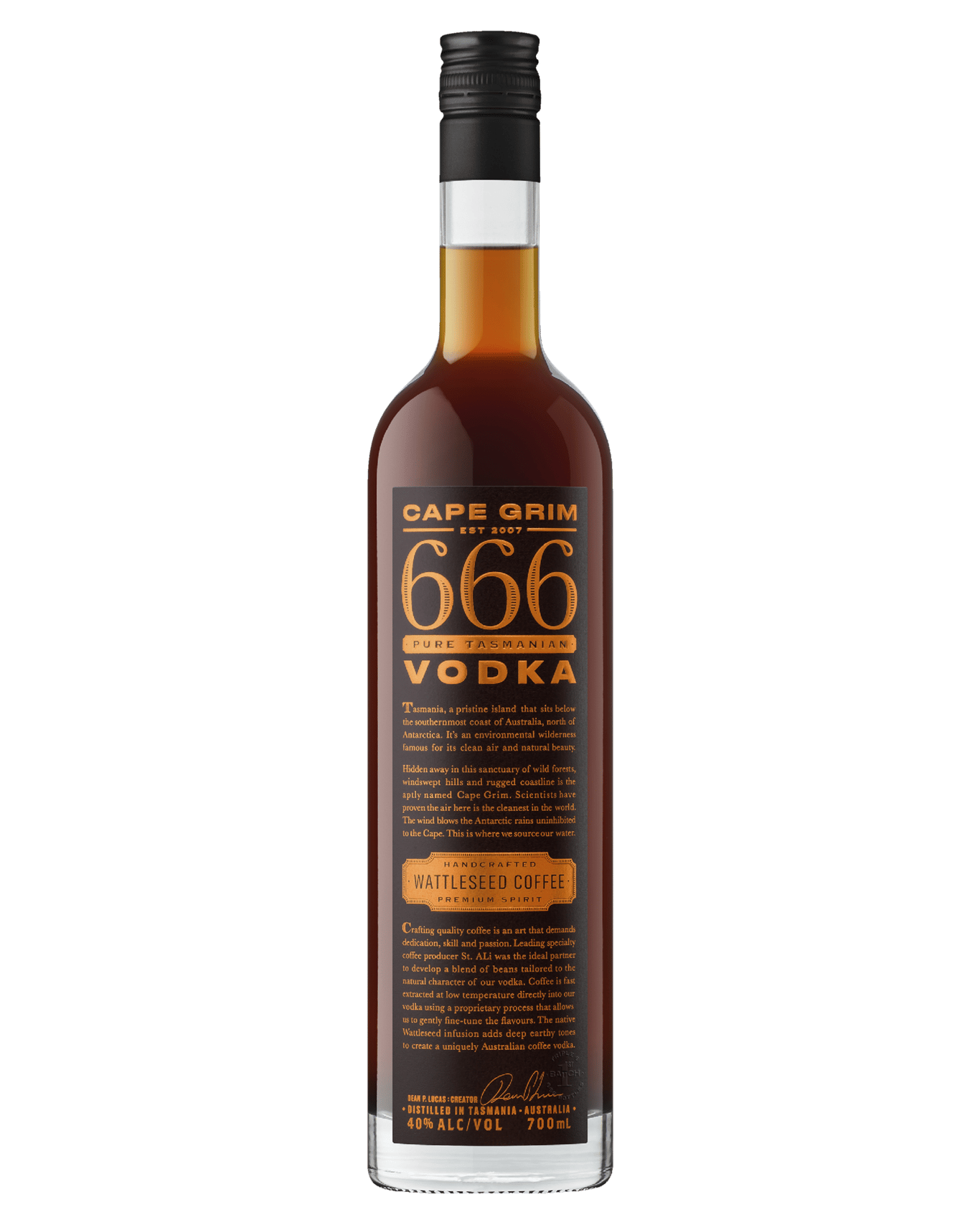 Buy Cape Grim 666 Wattleseed Coffee Vodka 700ml Online @Lowest Price