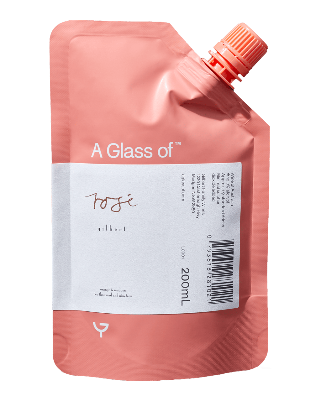 Buy A Glass Of Gilbert Rosé Pouch 200ml Online @Lowest Price