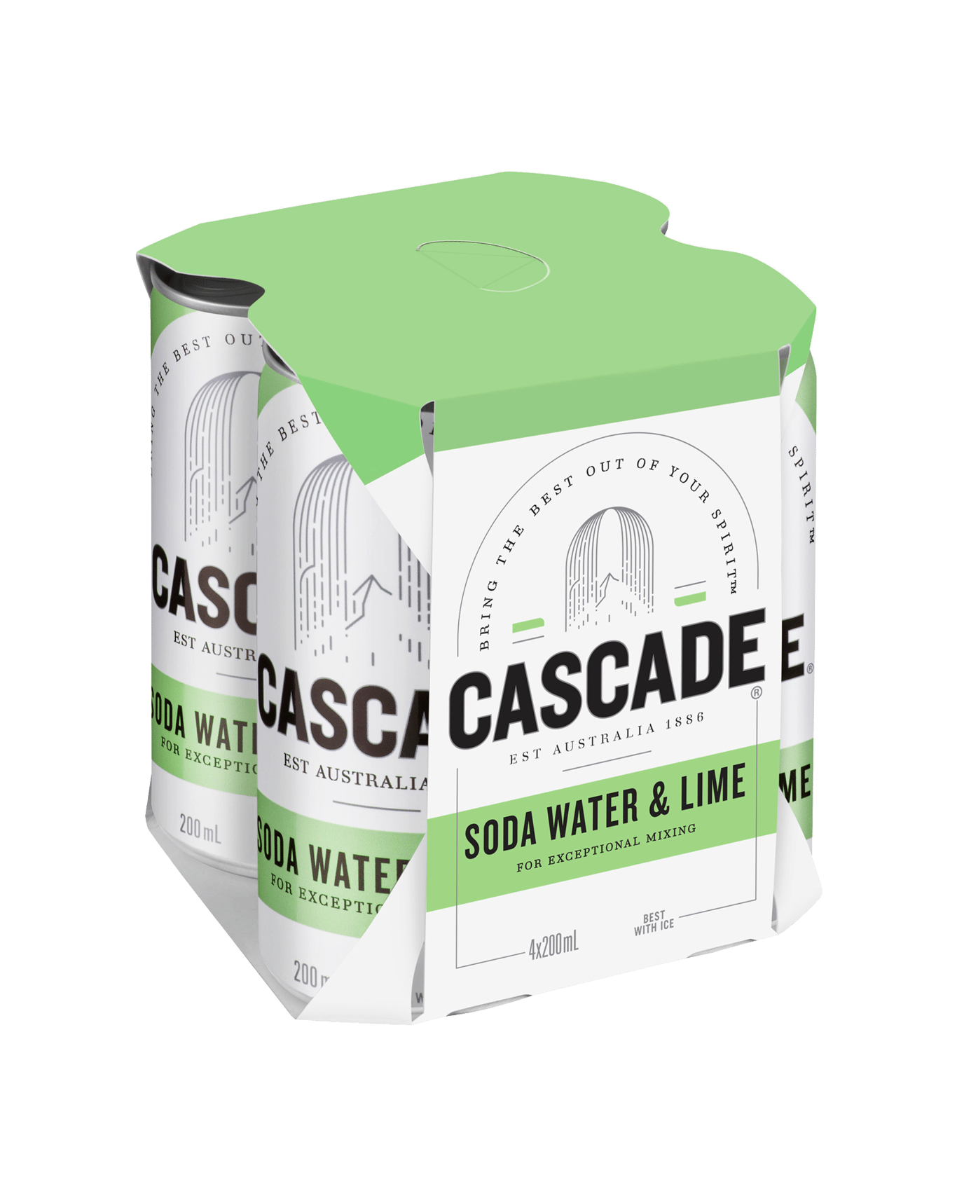 Buy Cascade Lime & Soda Cans 200ml Online @Lowest Price